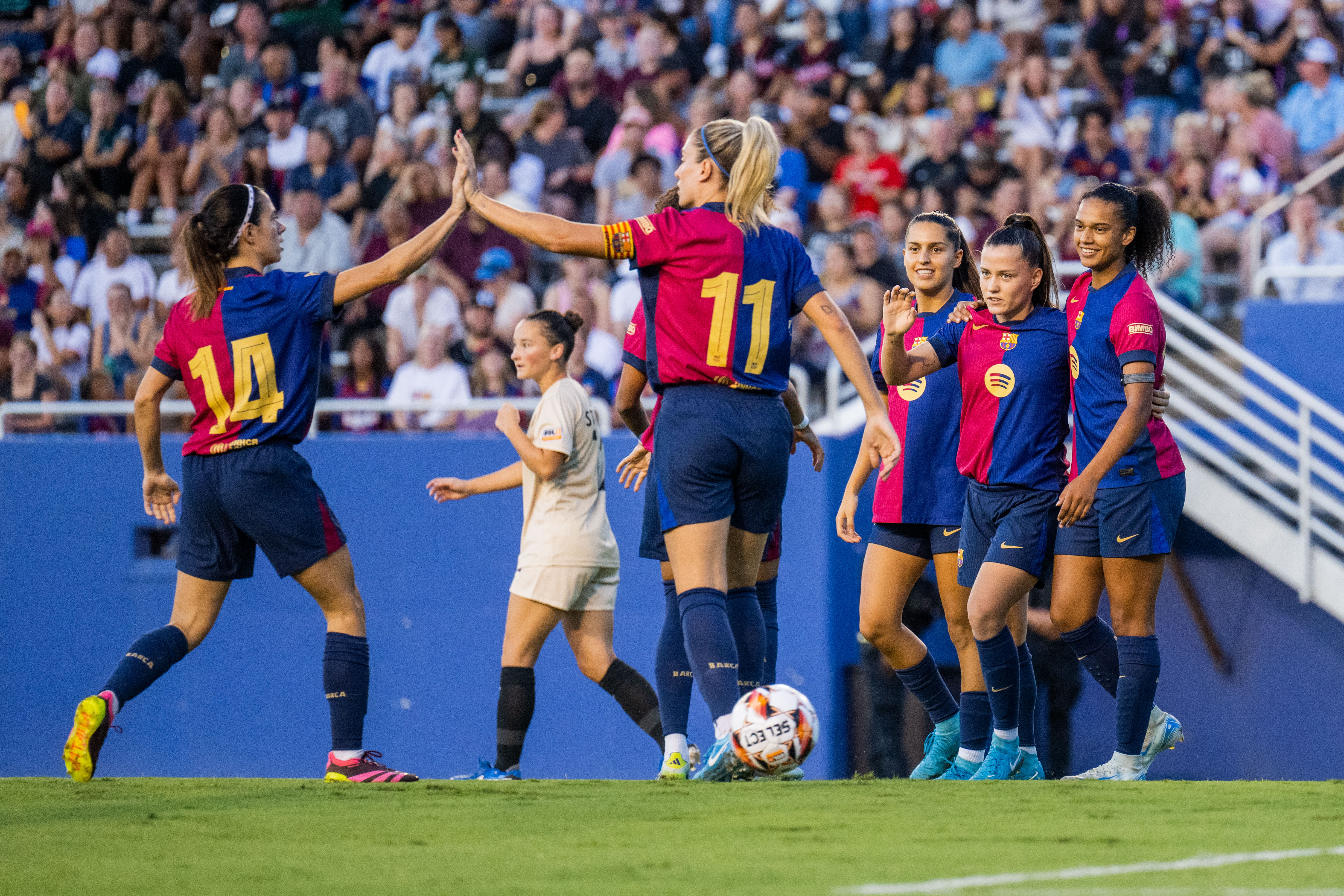 Trinity FC 0-6 Barça: Big win in Dallas