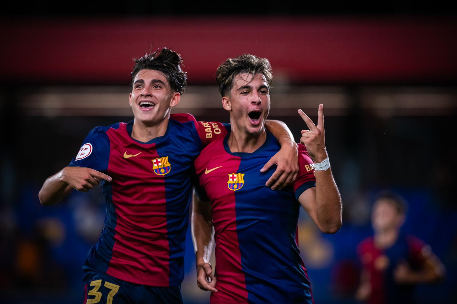 Les cousins Toni et Guille Fernández entrent dans l'histoire du Barça ...