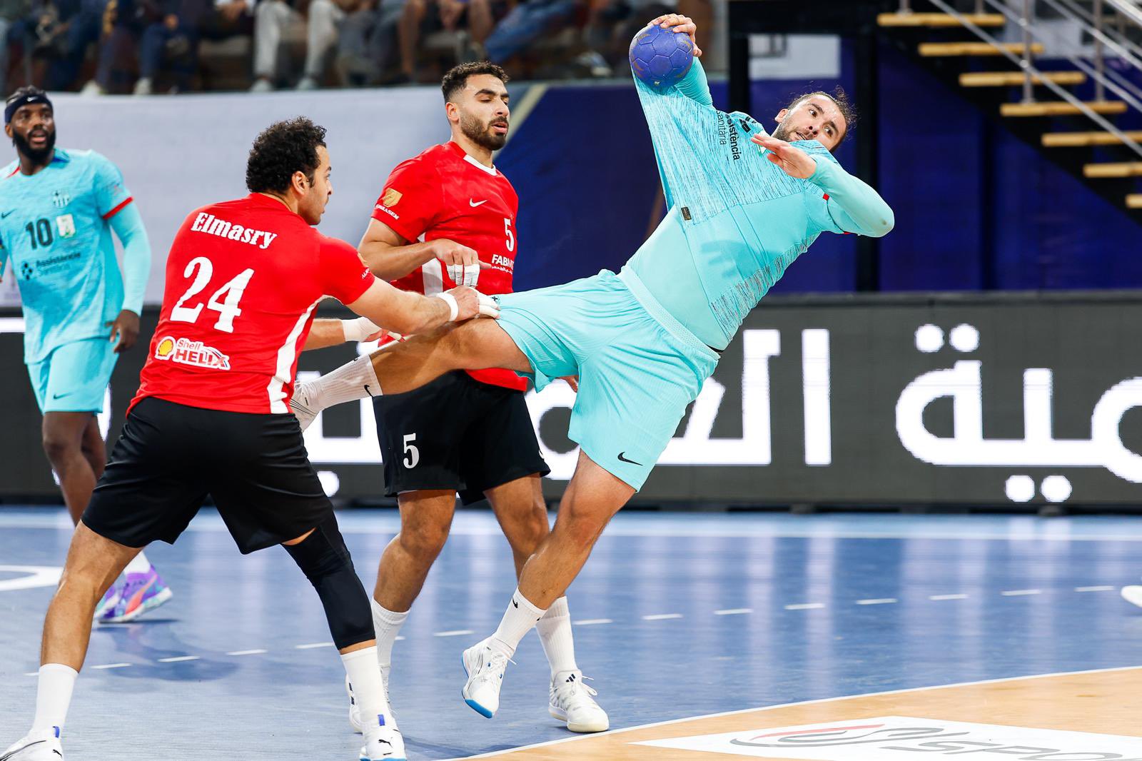 Al-Ahly 23-31 Barça: Powering into the semis