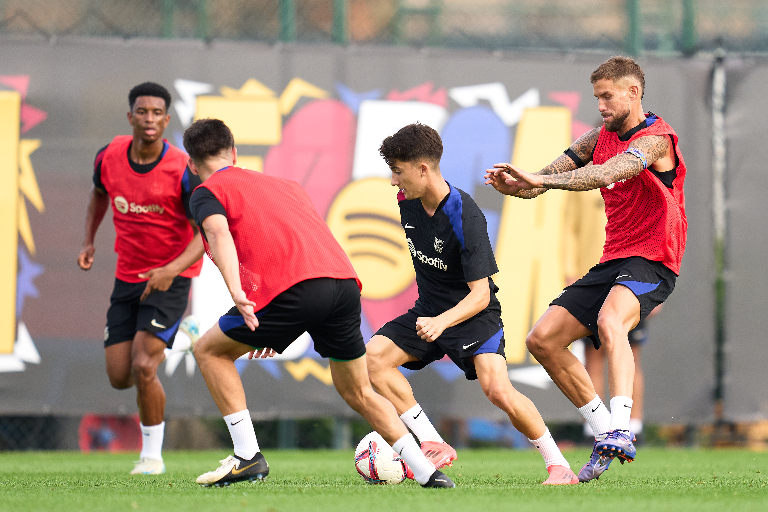 Final training session of the week