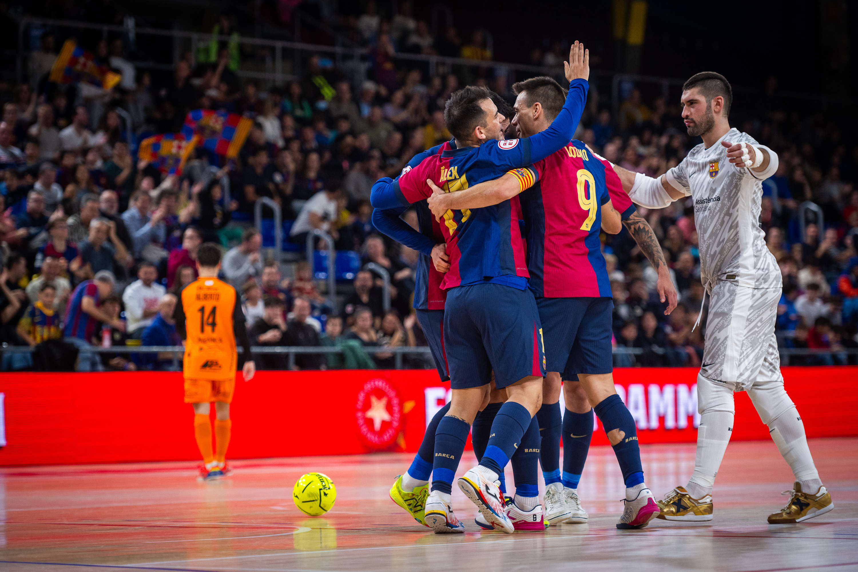 Barça 2-1 Pescados Rubén Burela: Third win in a row