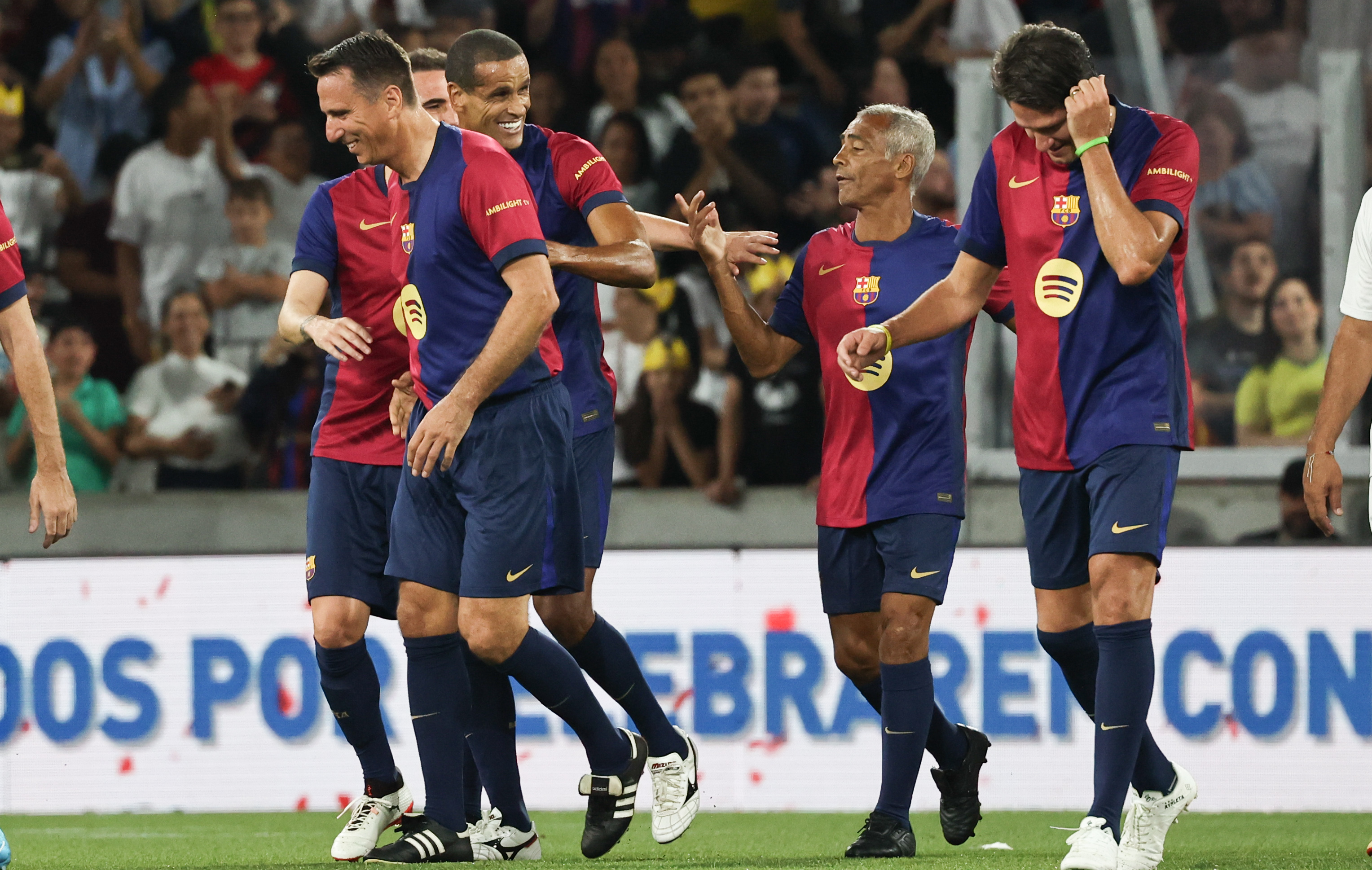 Barça Legends win in Brazil
