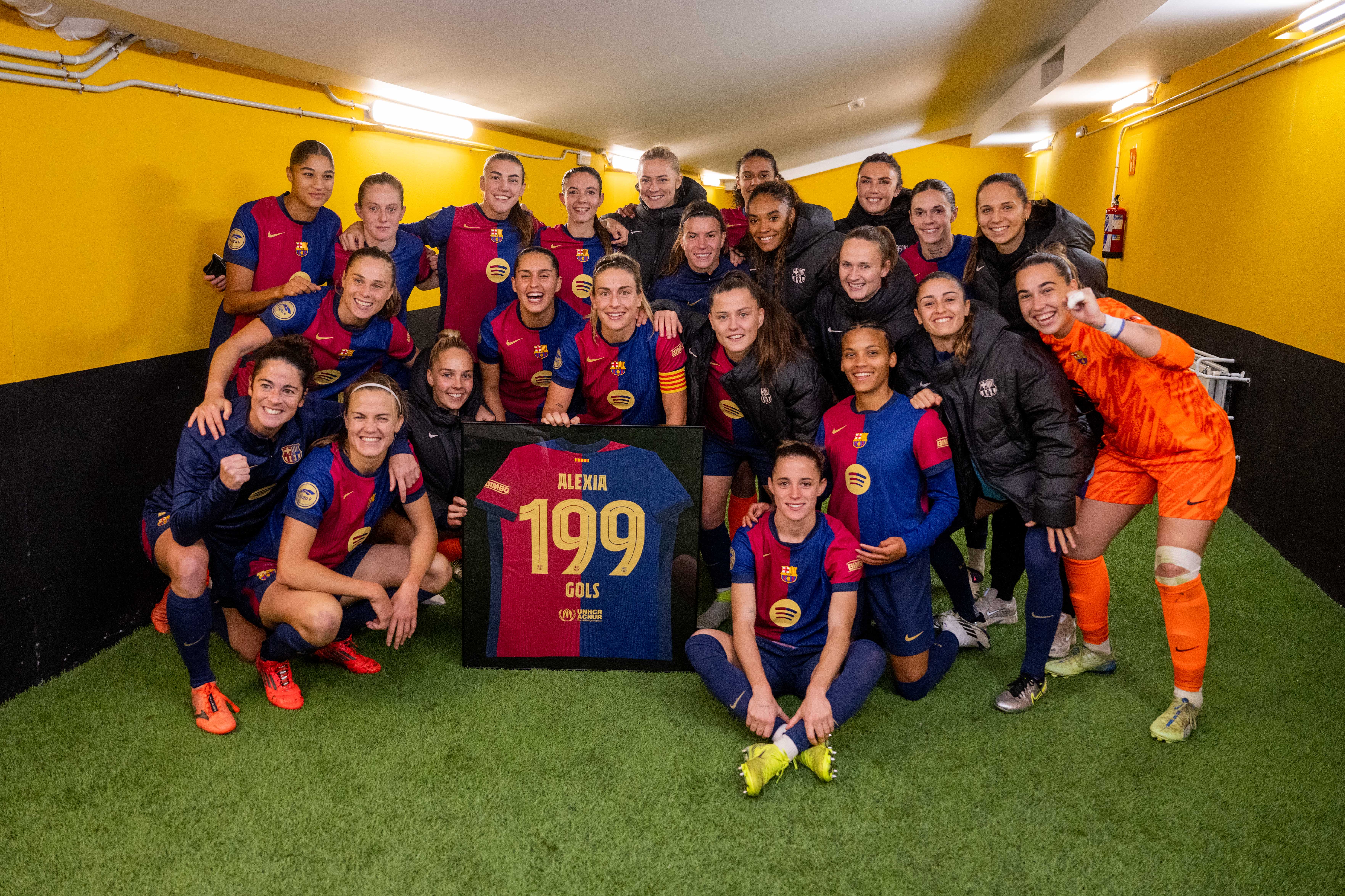 Alexia, third highest goalcorer in FC Barcelona history