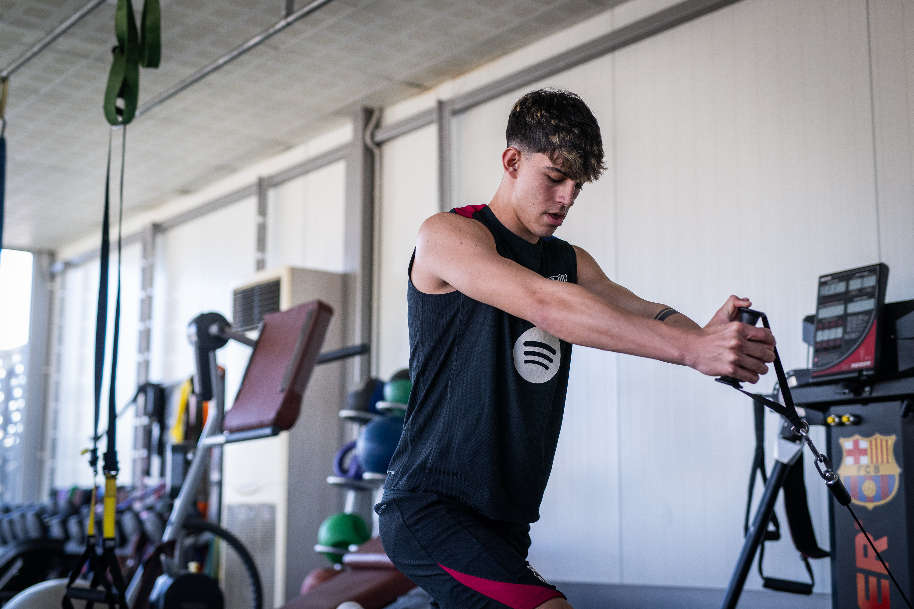 Marc Bernal working hard on recovery