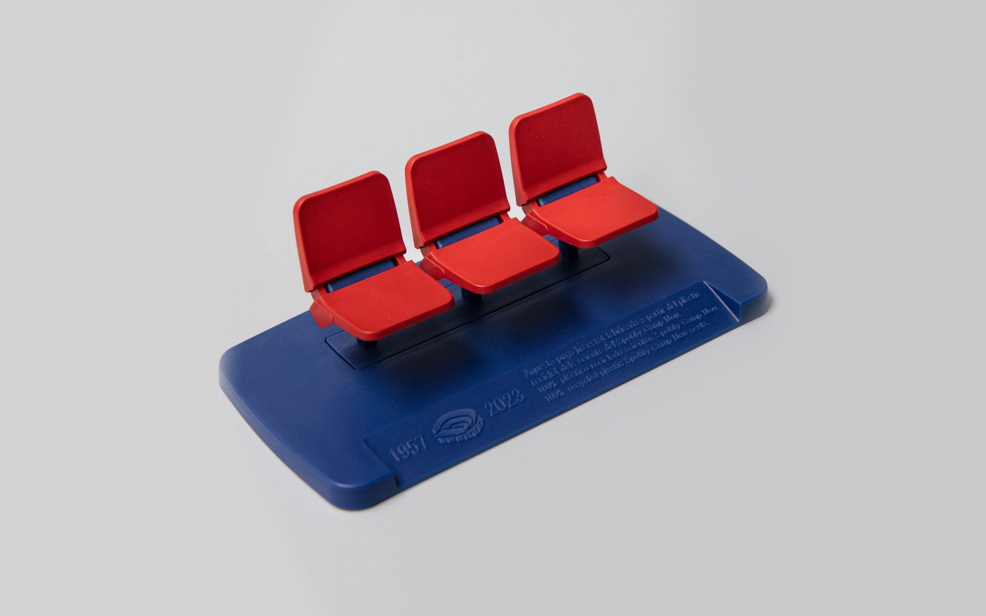 Get a miniature model of the stands at Spotify Camp Nou