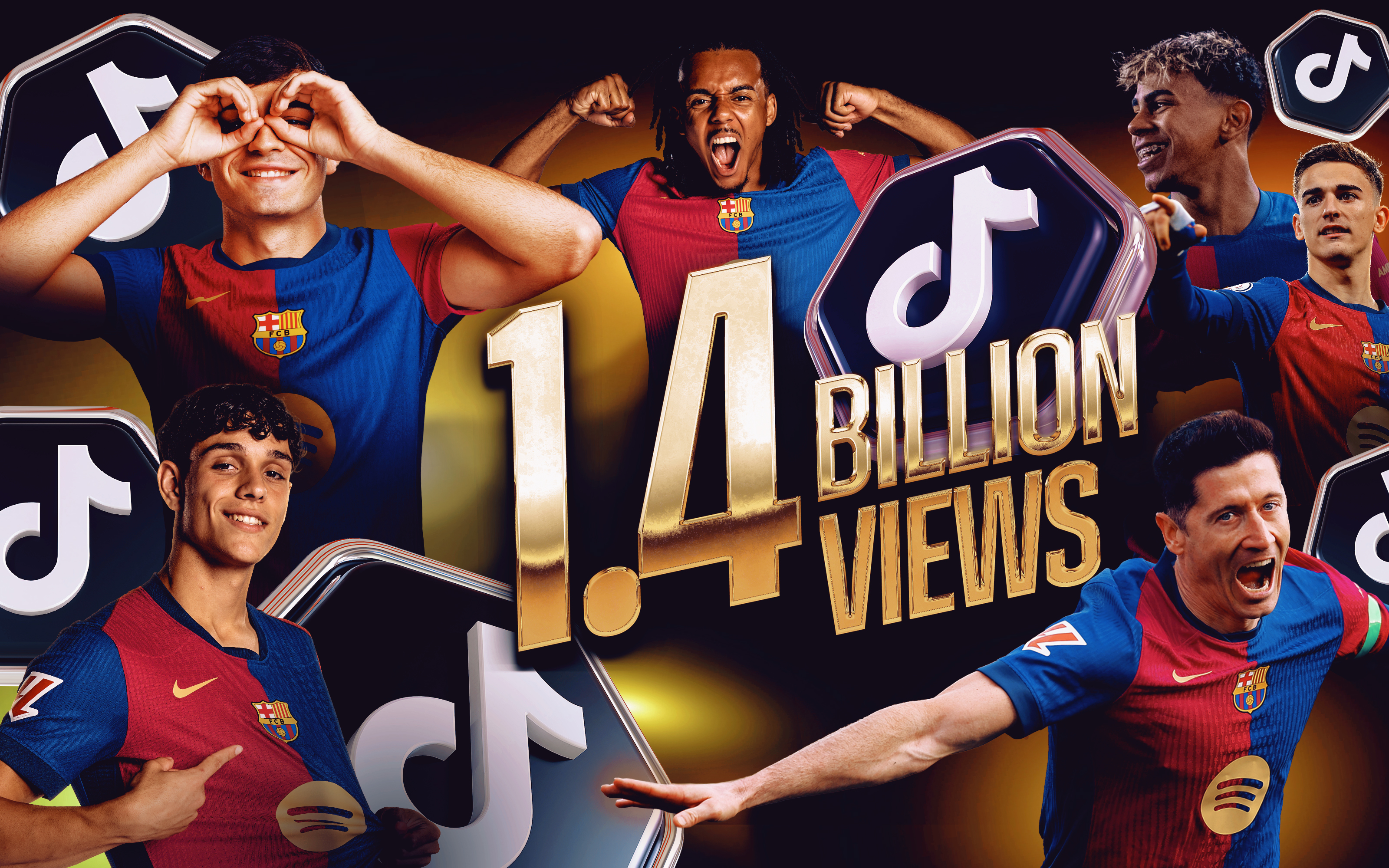 El FC Barcelona triunfa en TikTok