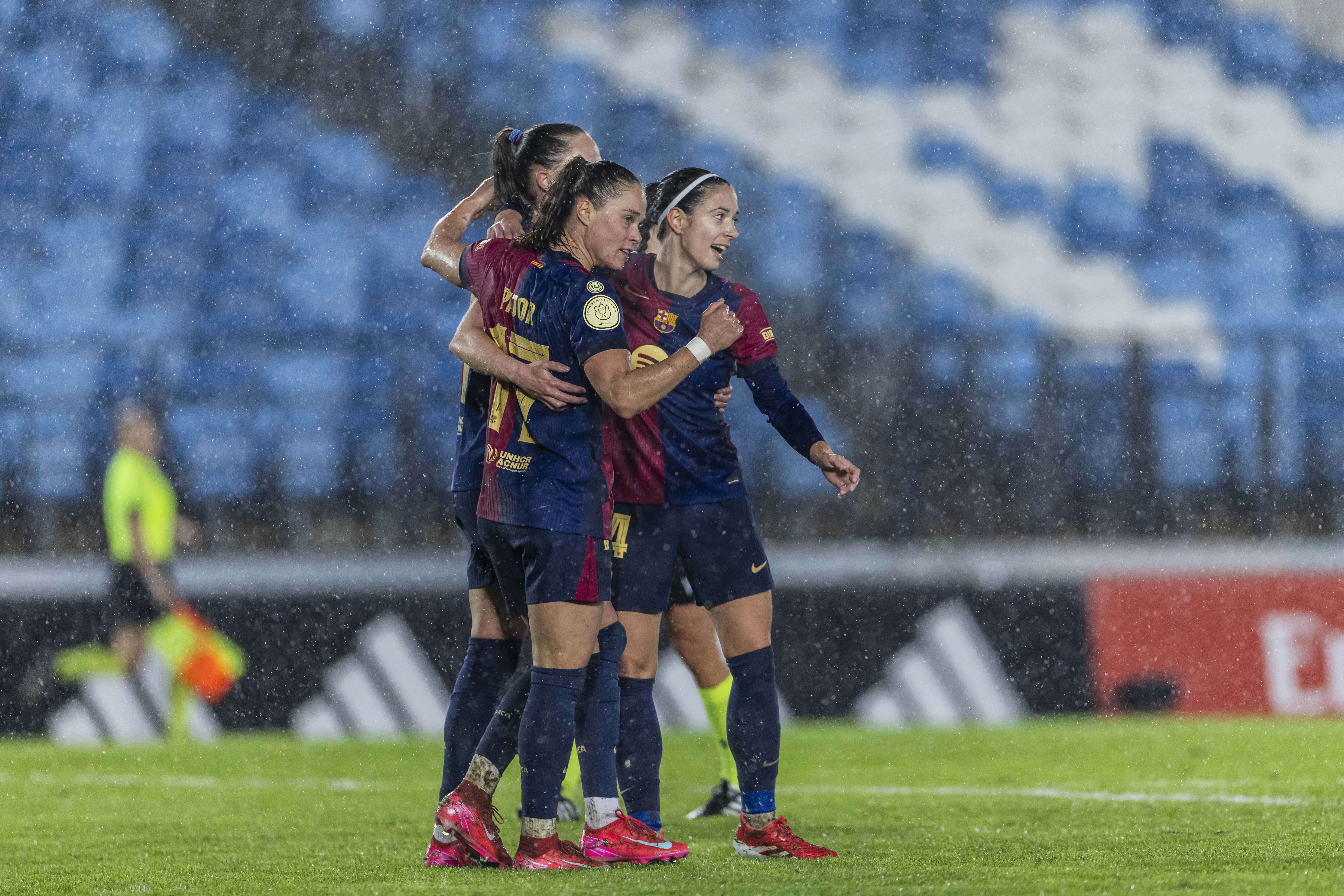 Reial Madrid - FC Barcelona: Pluja i bany en un nou Clàssic culer (0-5)