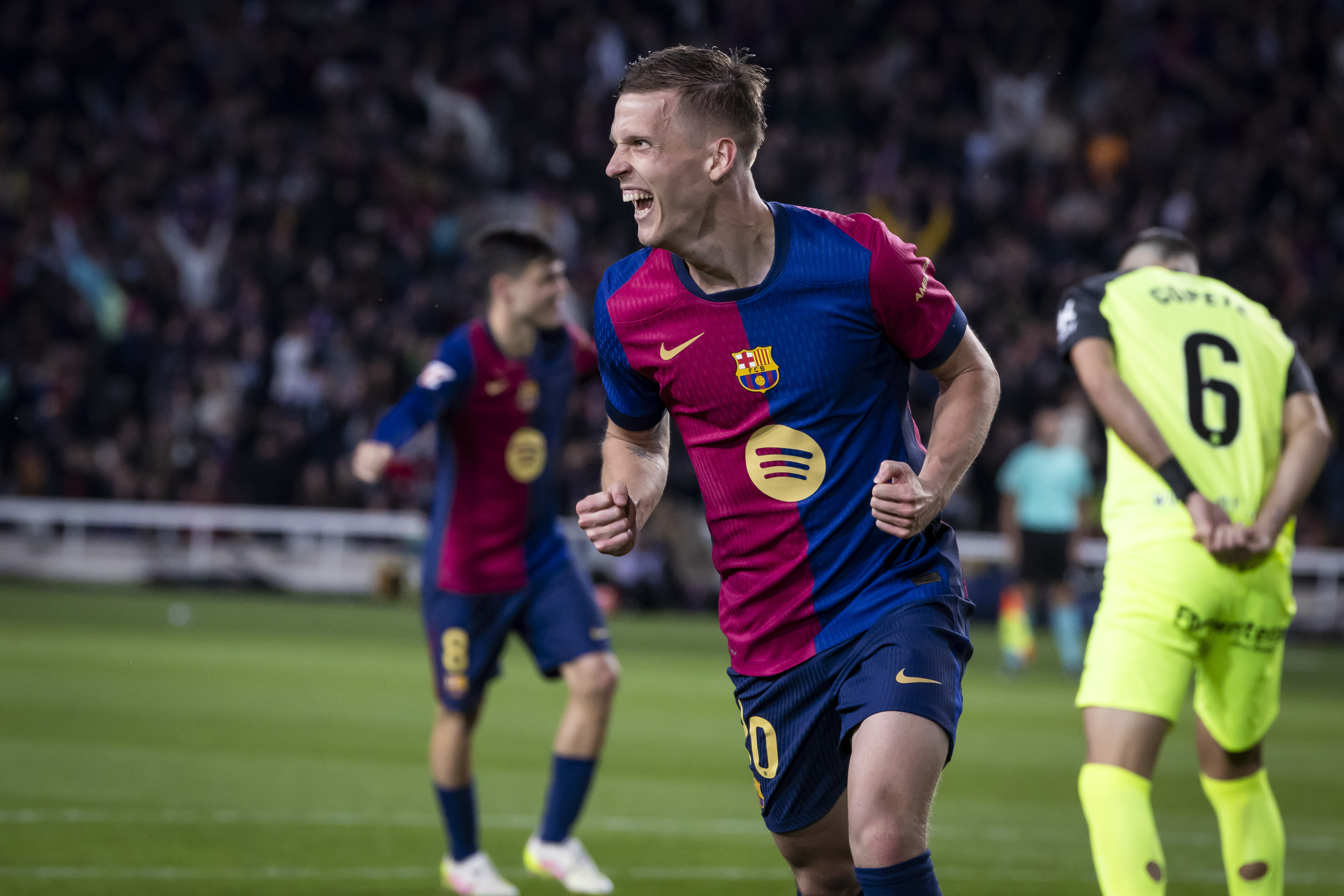 Dani Olmo shines on return