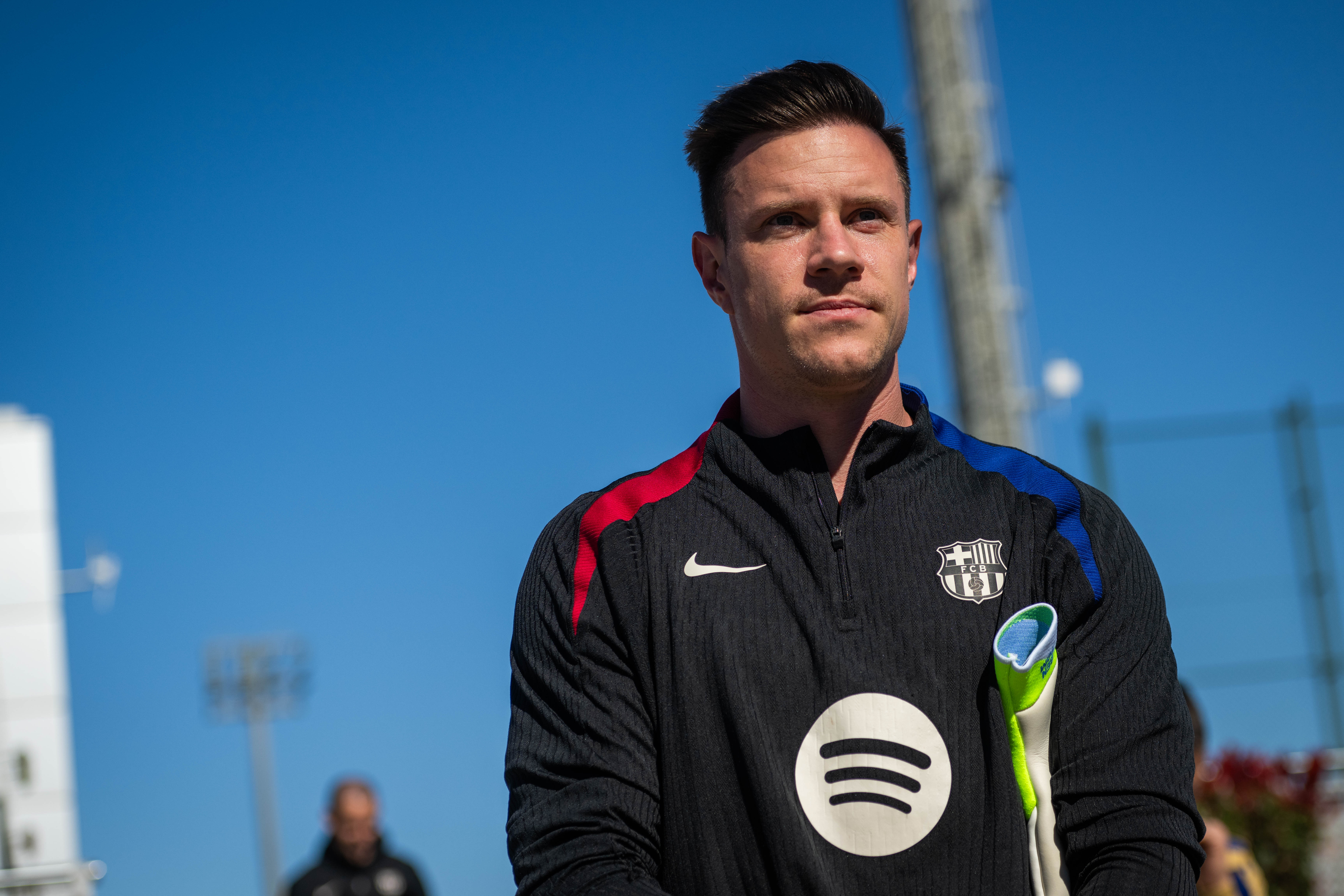 Ter Stegen in Copa del Rey Final squad