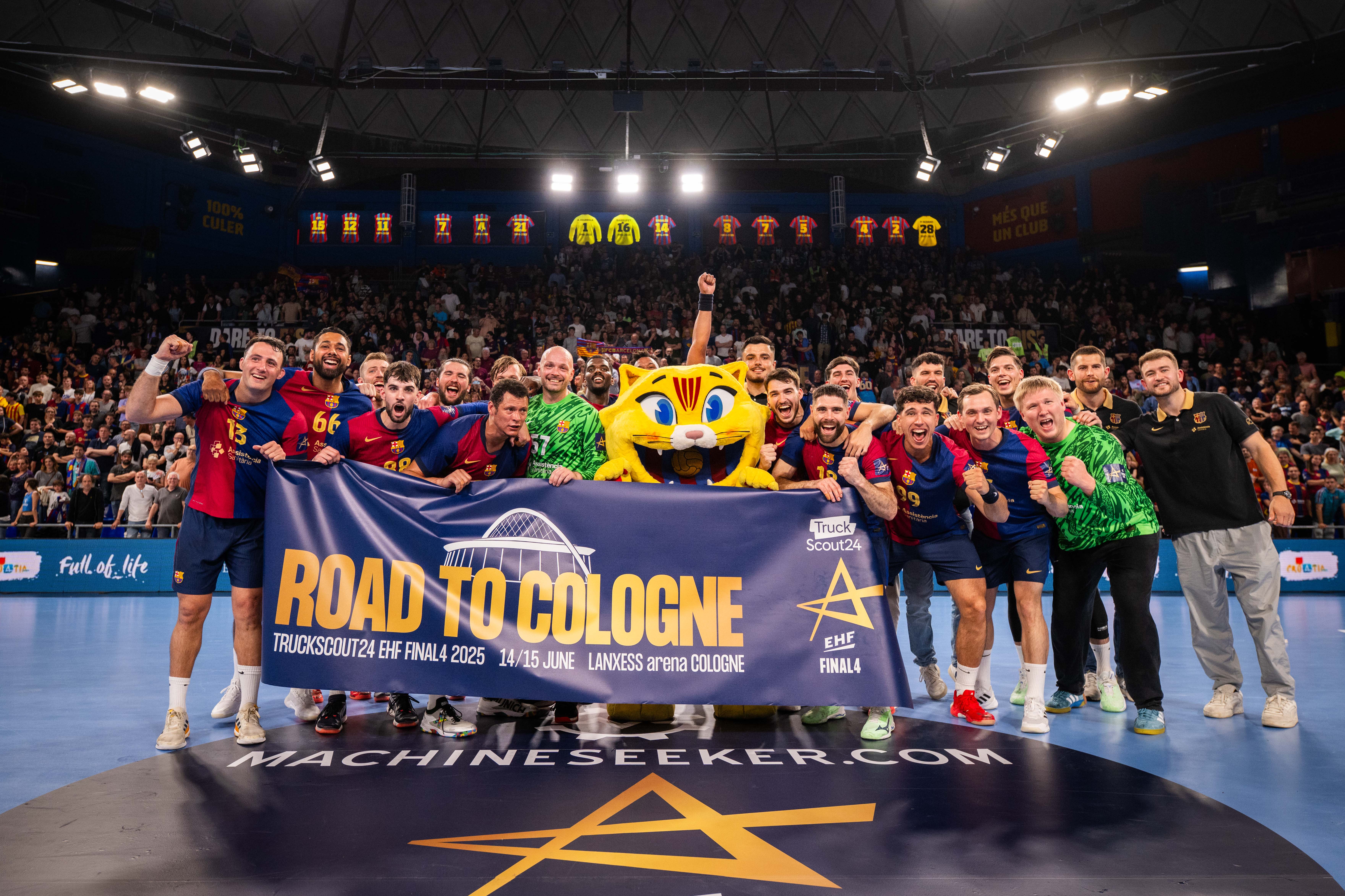 Barça 29-30 OTP Bank Pick Szeged: Off to Cologne and the Final Four