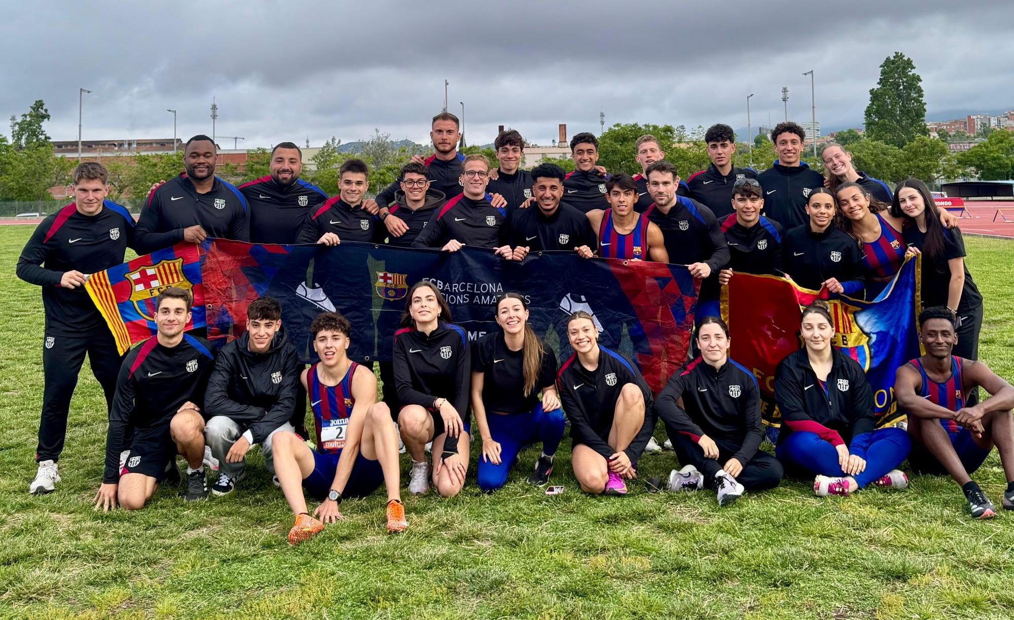 El atletismo azulgrana remonta y se proclama campeón de Cataluña de ...