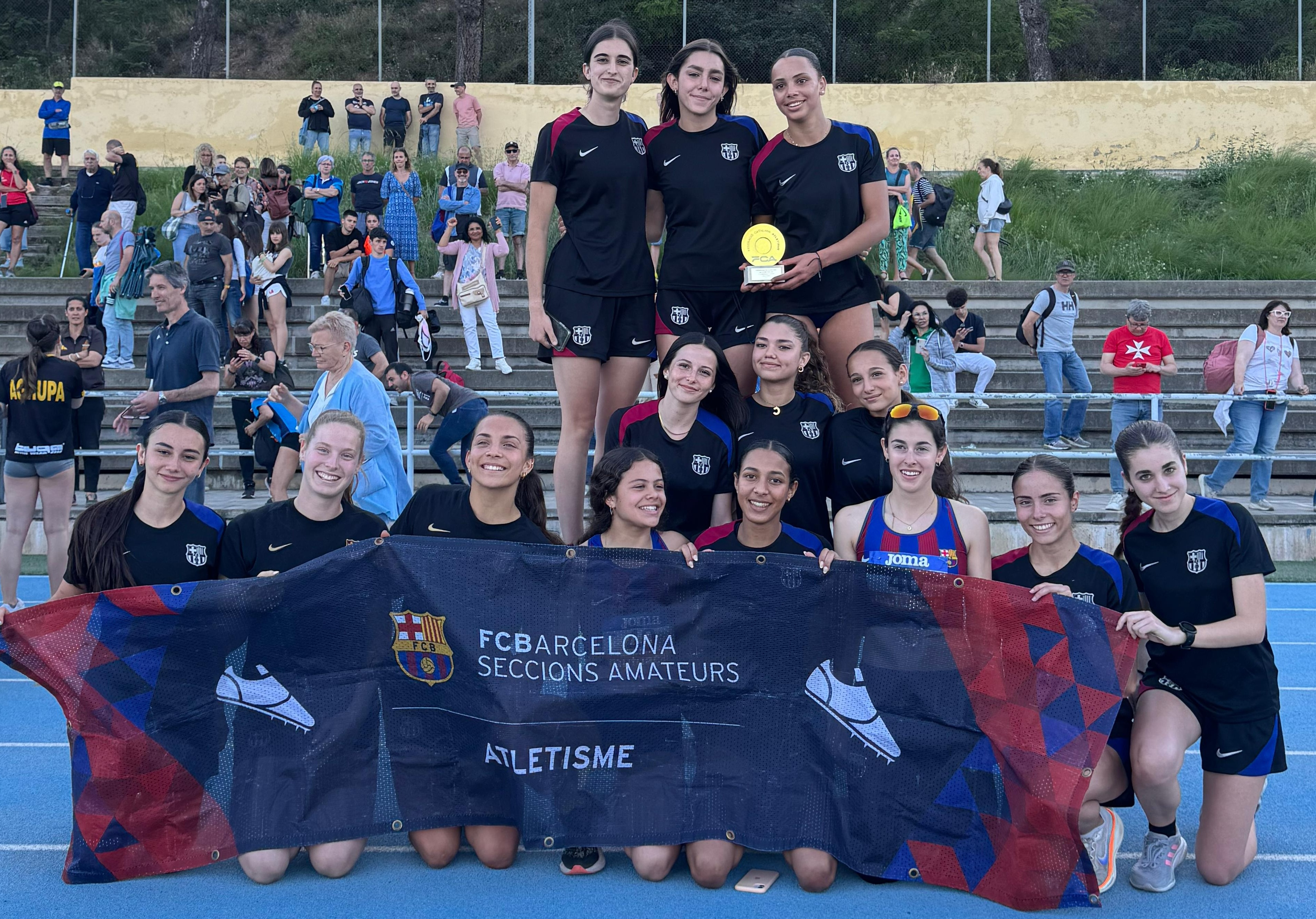 El Barça revalida los títulos de Catalunya sub 20 por equipos