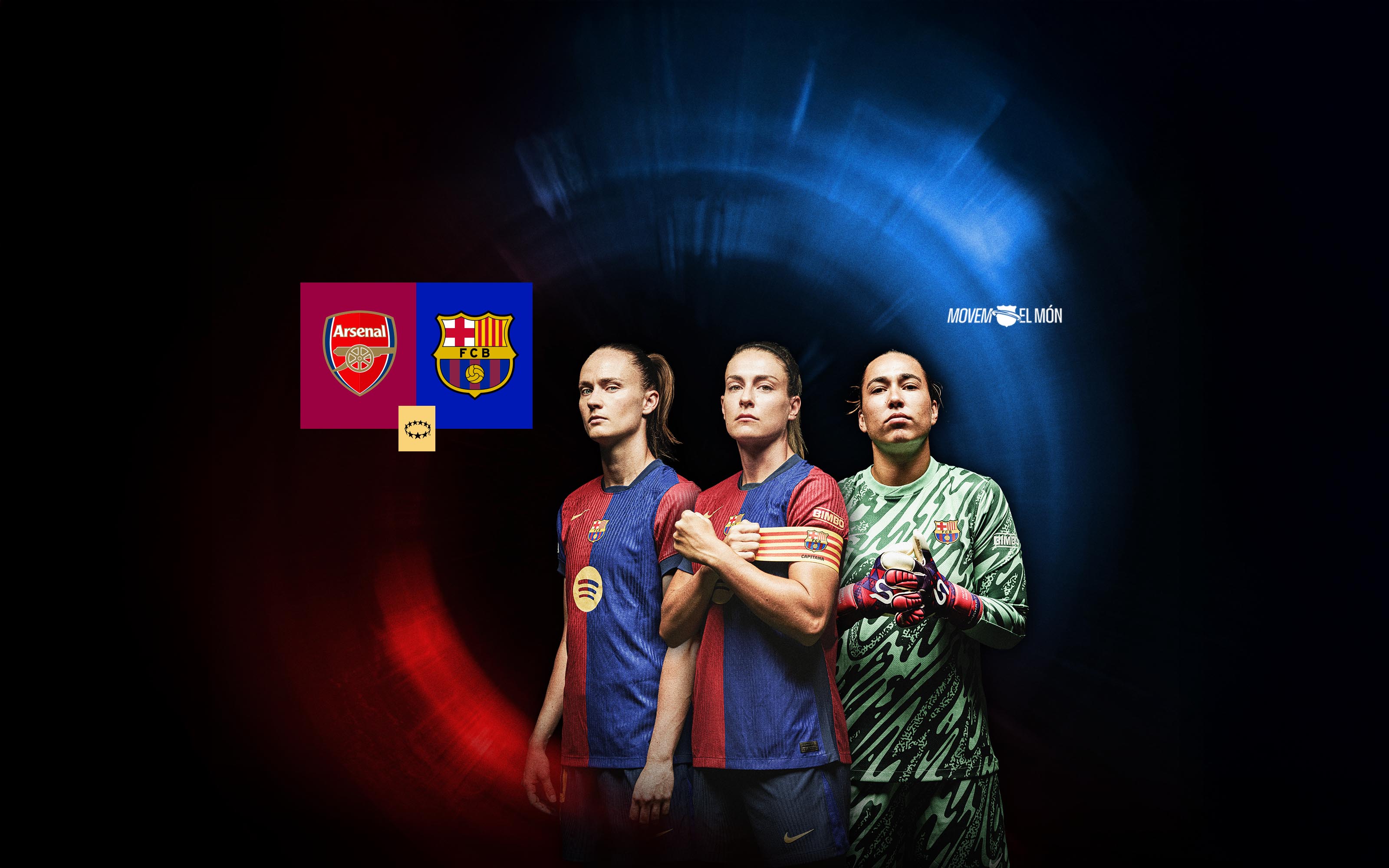 Roads of Lisbon coloured blaugrana for UWCL final