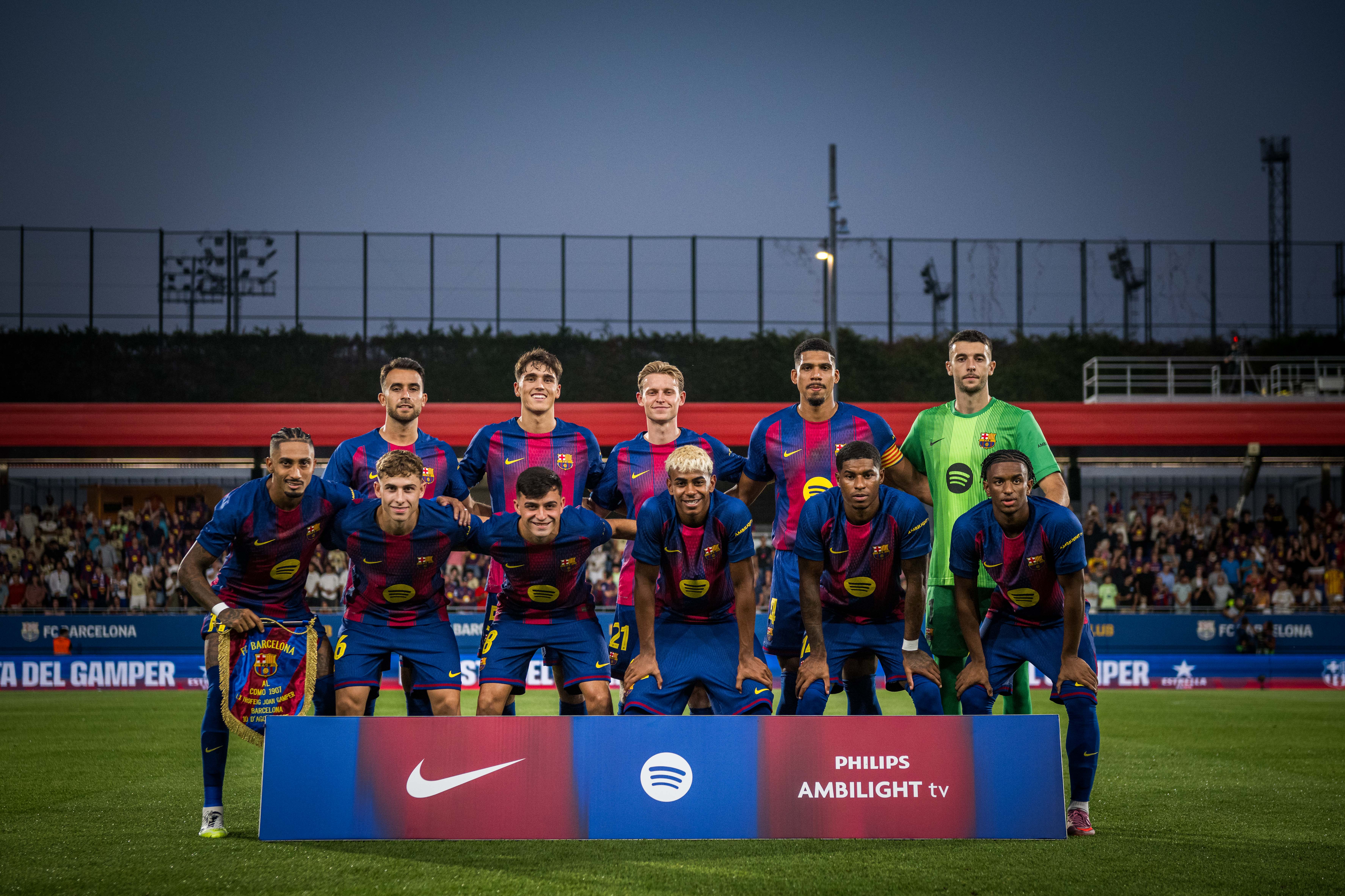 Barça v Como in photos