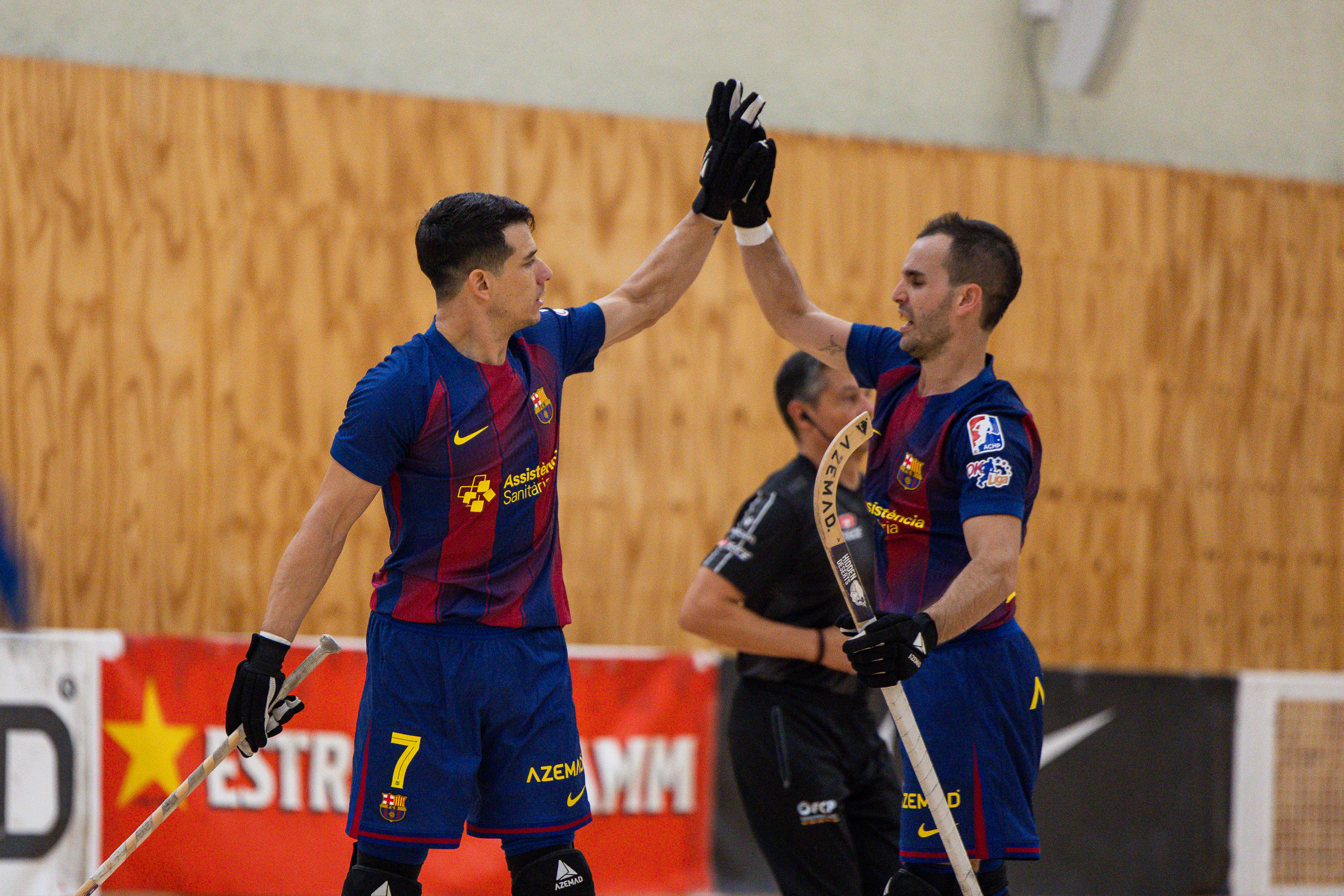 Barça-CH Caldes Recam Làser: Classificats per a la F4 (6-1)