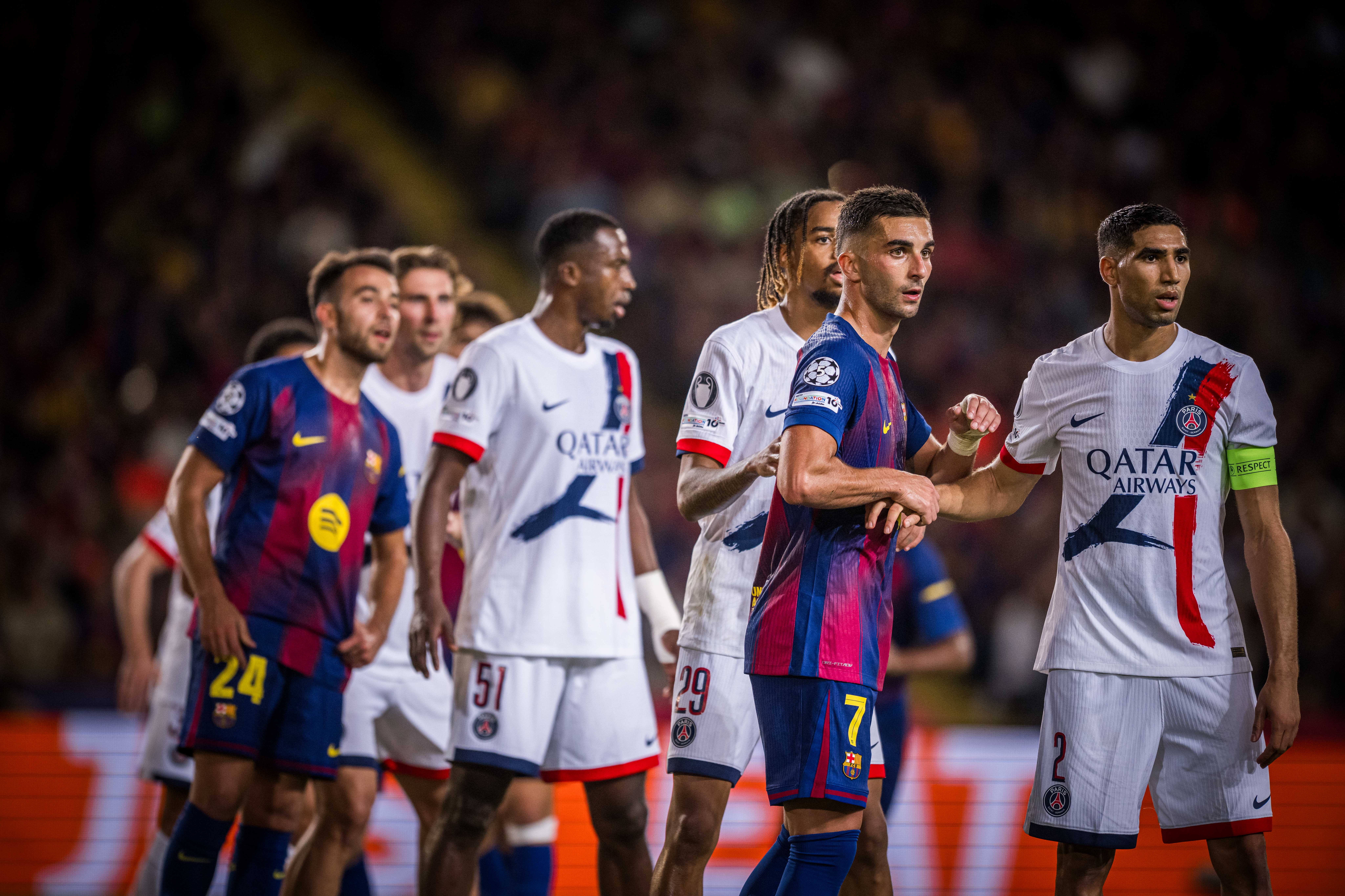 Photos from Barça v PSG