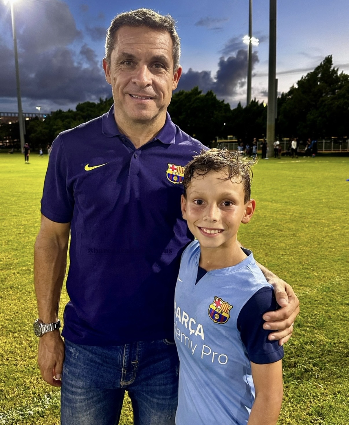 BARÇA LEADERS INSPIRE OUR MIAMI PLAYERS & STAFF