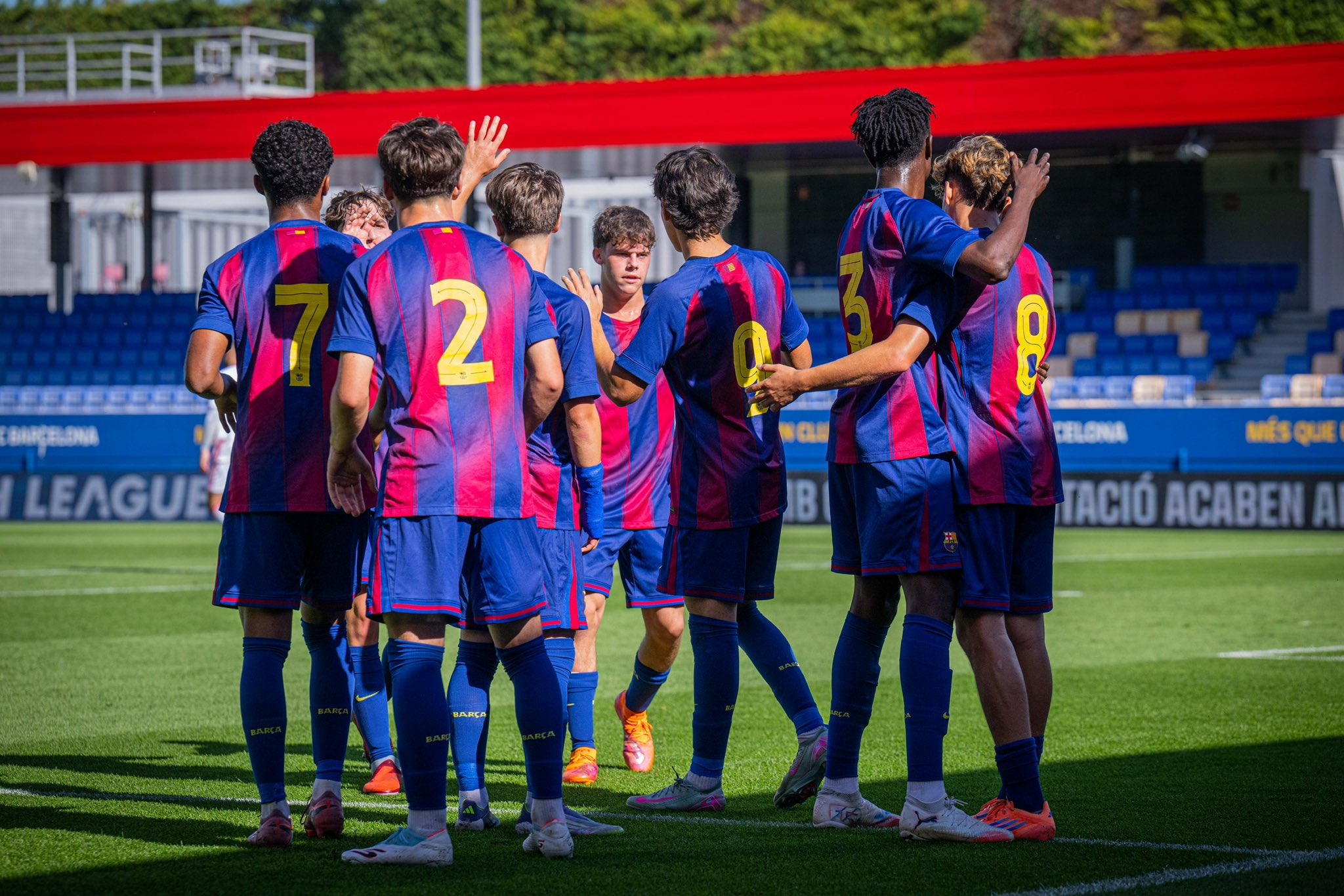 Barça sub 19 – Olympiakos: Exhibición azulgrana (3-0)