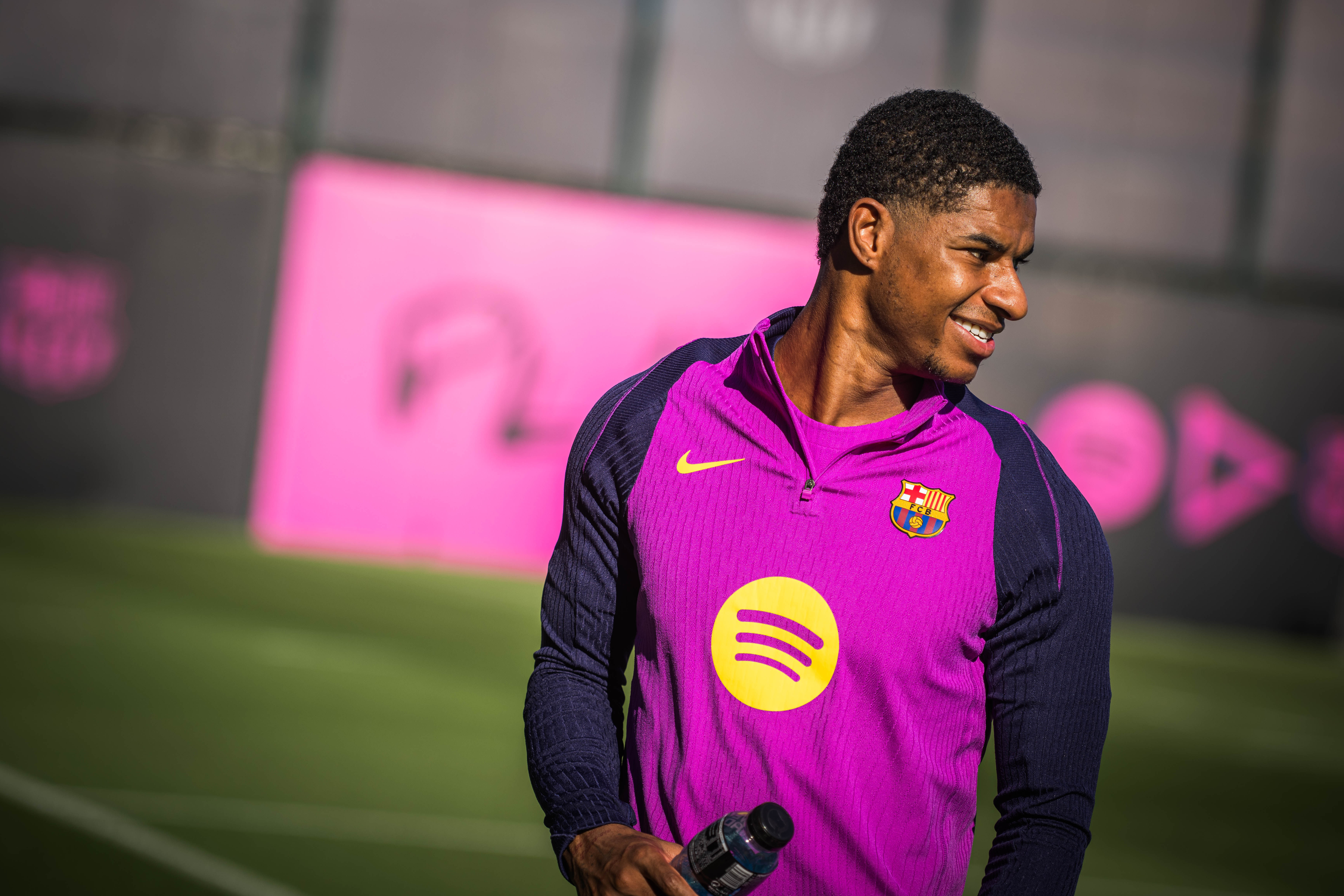 Focus sur Rashford à l'entraînement