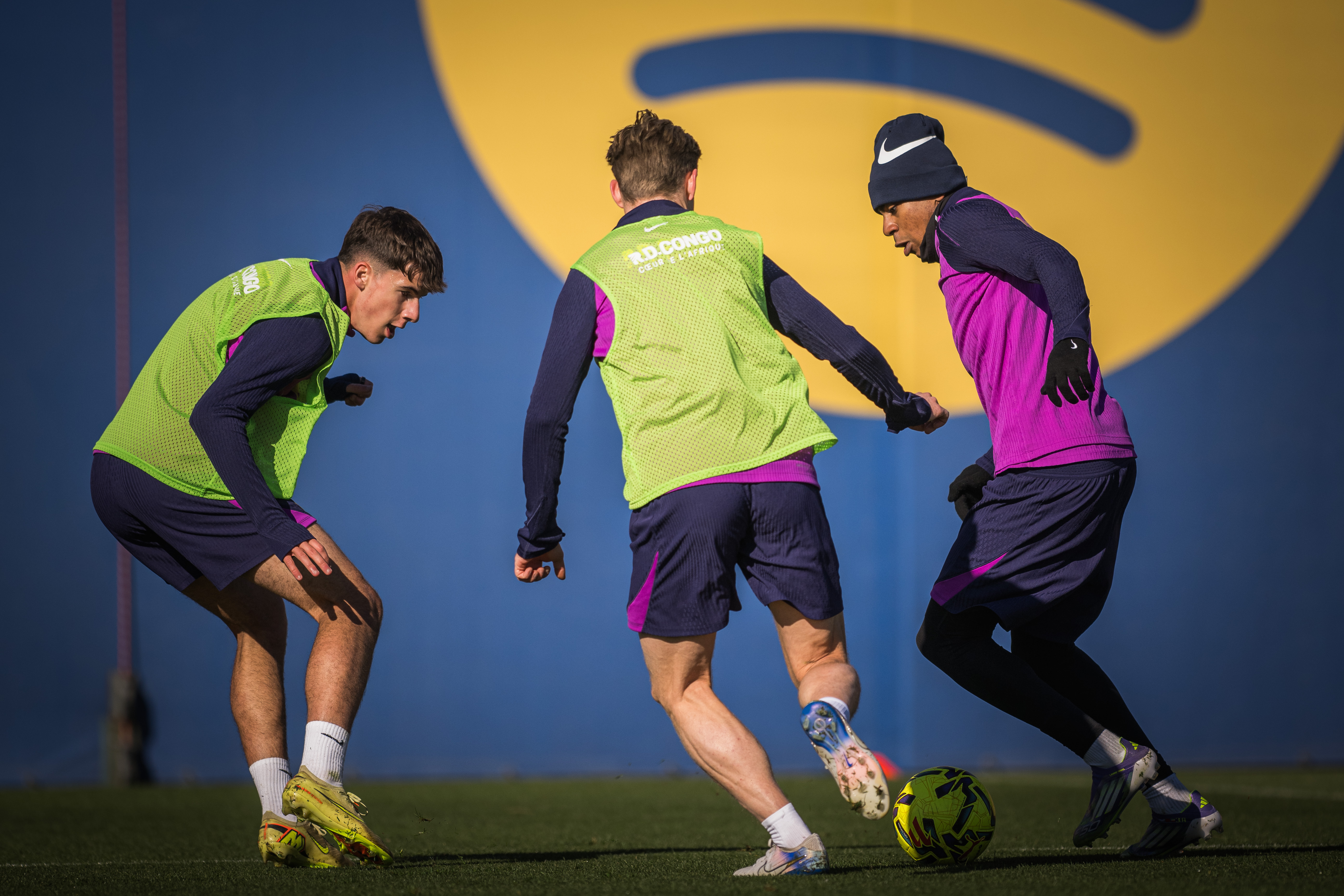 Photos from the last session before the return to Spotify Camp Nou