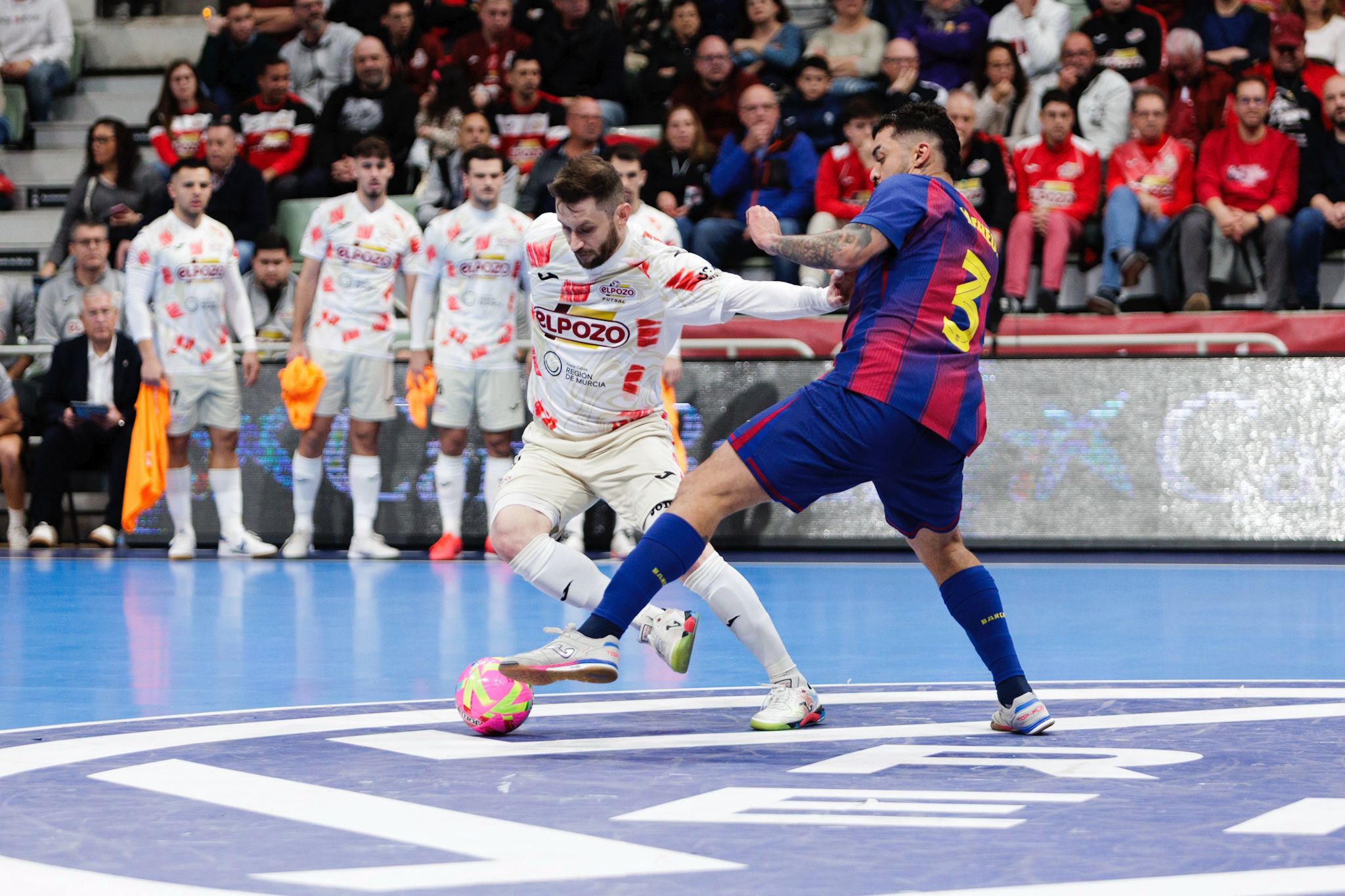 ElPozo Murcia - Barça: Empate luchado para despedir el 2025 (2-2)