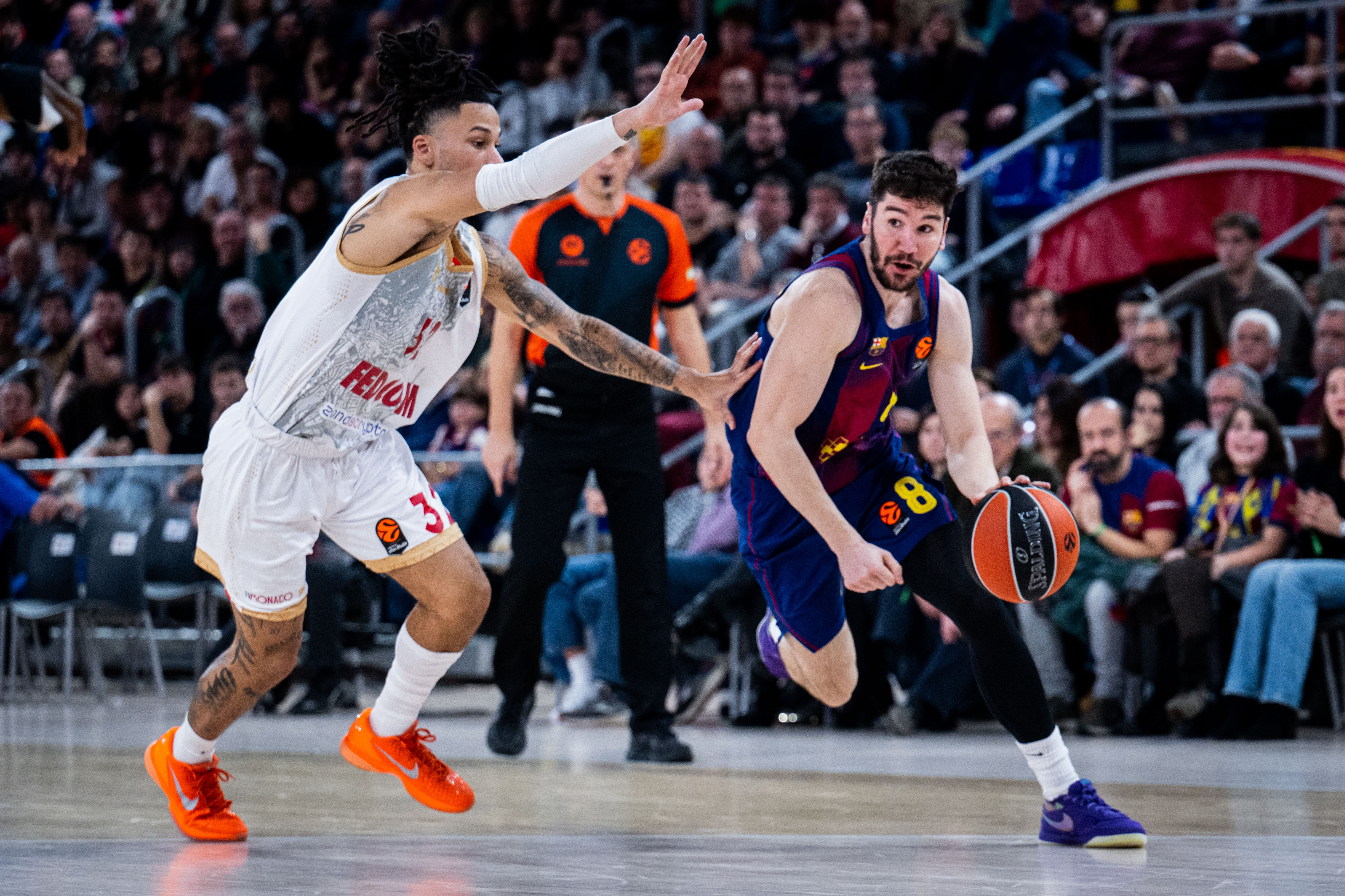 FC Barcelona - AS Mónaco: Final amargo al 2025 (74-90)
