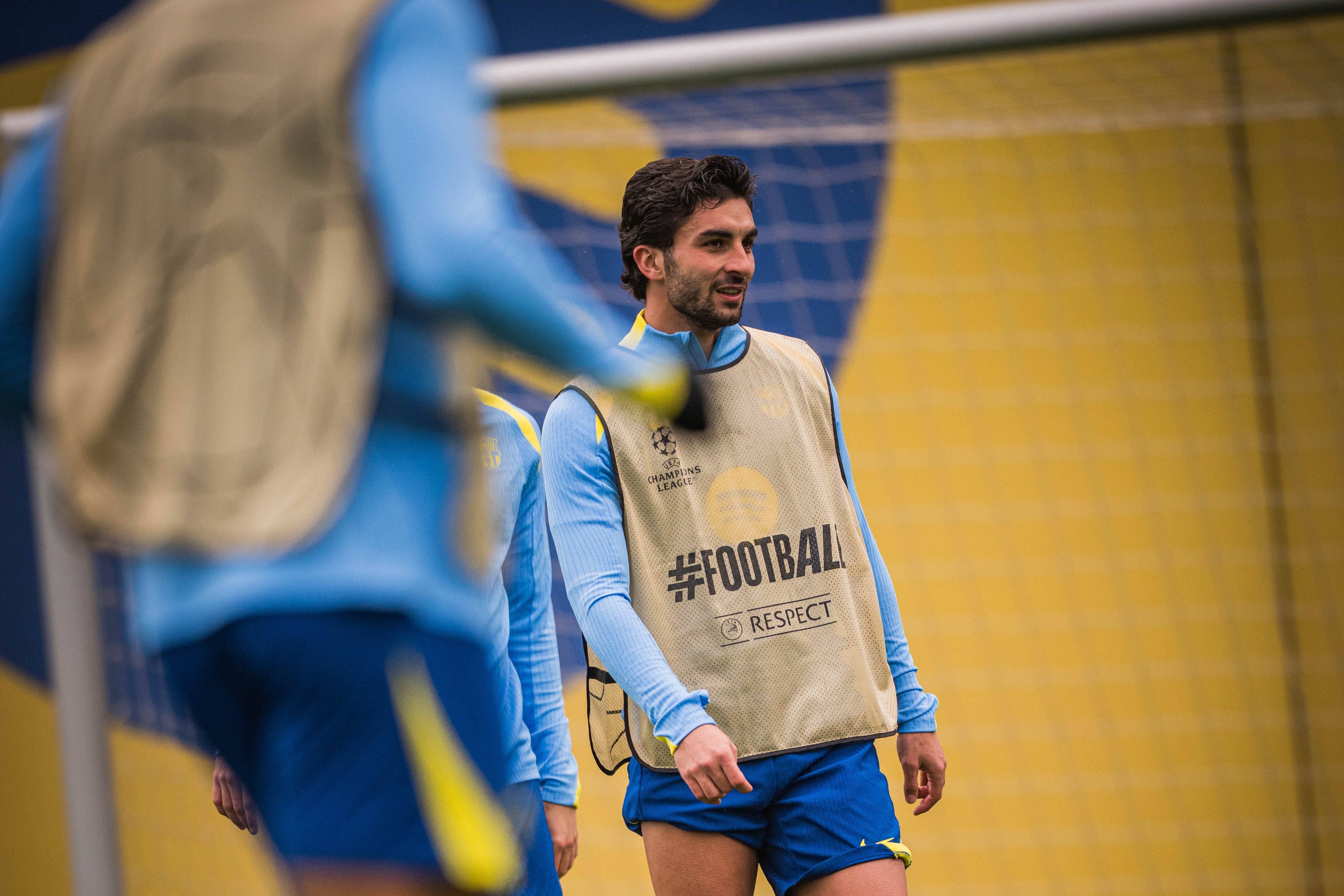 Ferran joins the squad to face Copenhagen