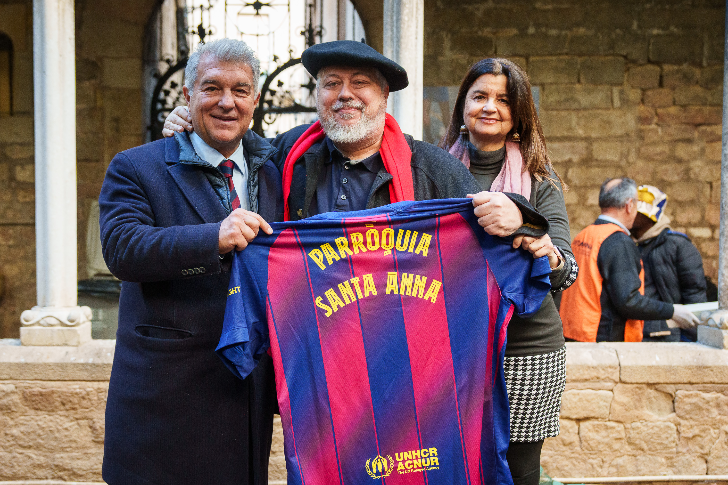 FC Barcelona committed to Santa Anna parish community kitchen