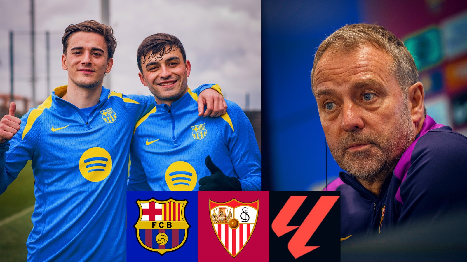Barça v Sevilla build-up
