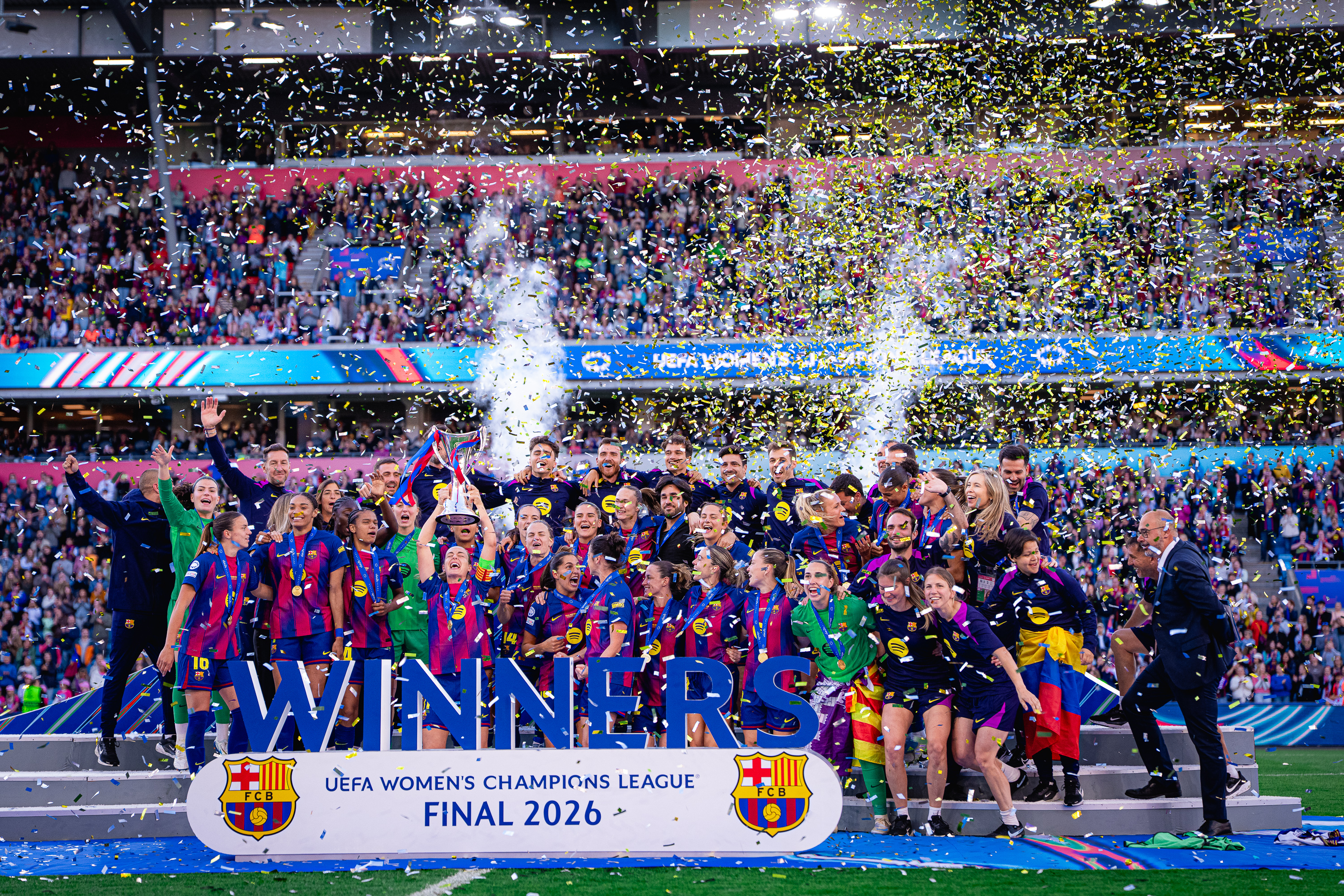 Barça - OL Lyonnes: Campiones d'Europa! (4-0)
