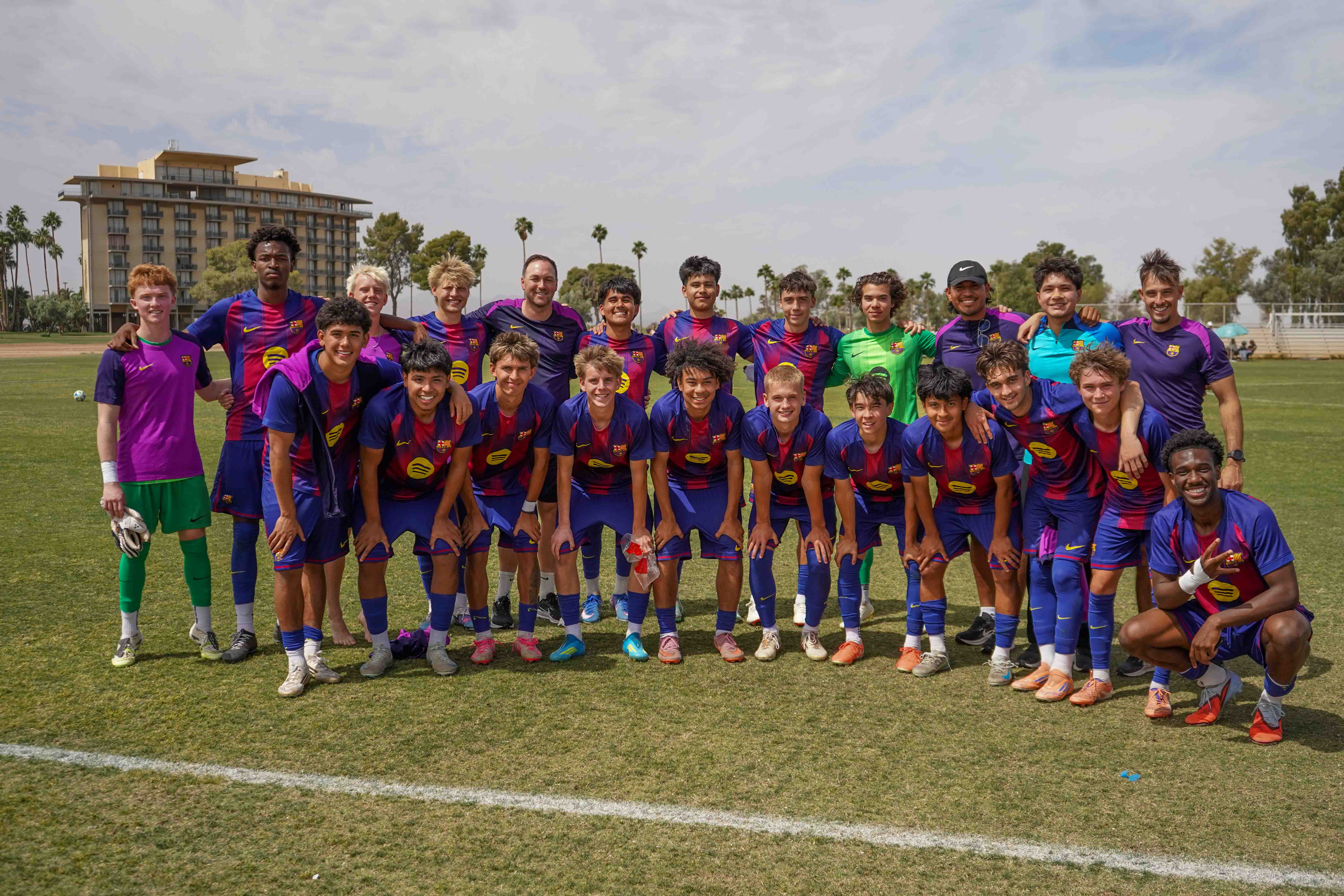 Happy days at Barça Academy Residency Arizona