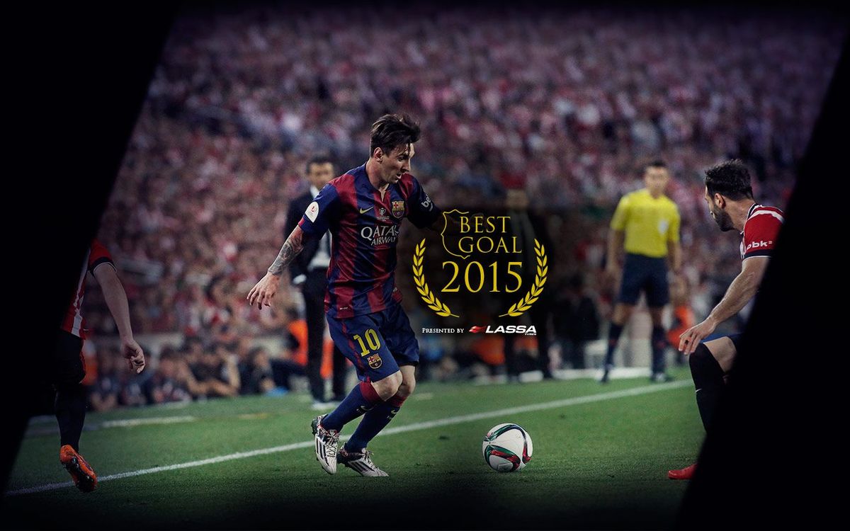 It’s official: Messi scored the best goal of 2015