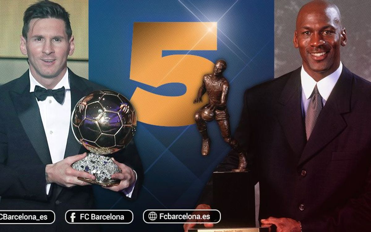 Leo Messi, el Michael Jordan del fútbol