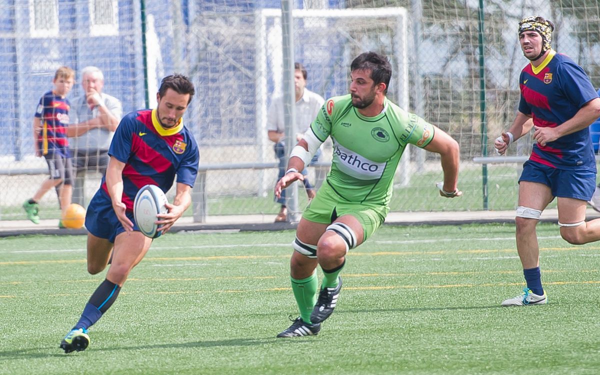 FC Barcelona 23 – Alcobendas Rugby 16: Soñando con los playoffs