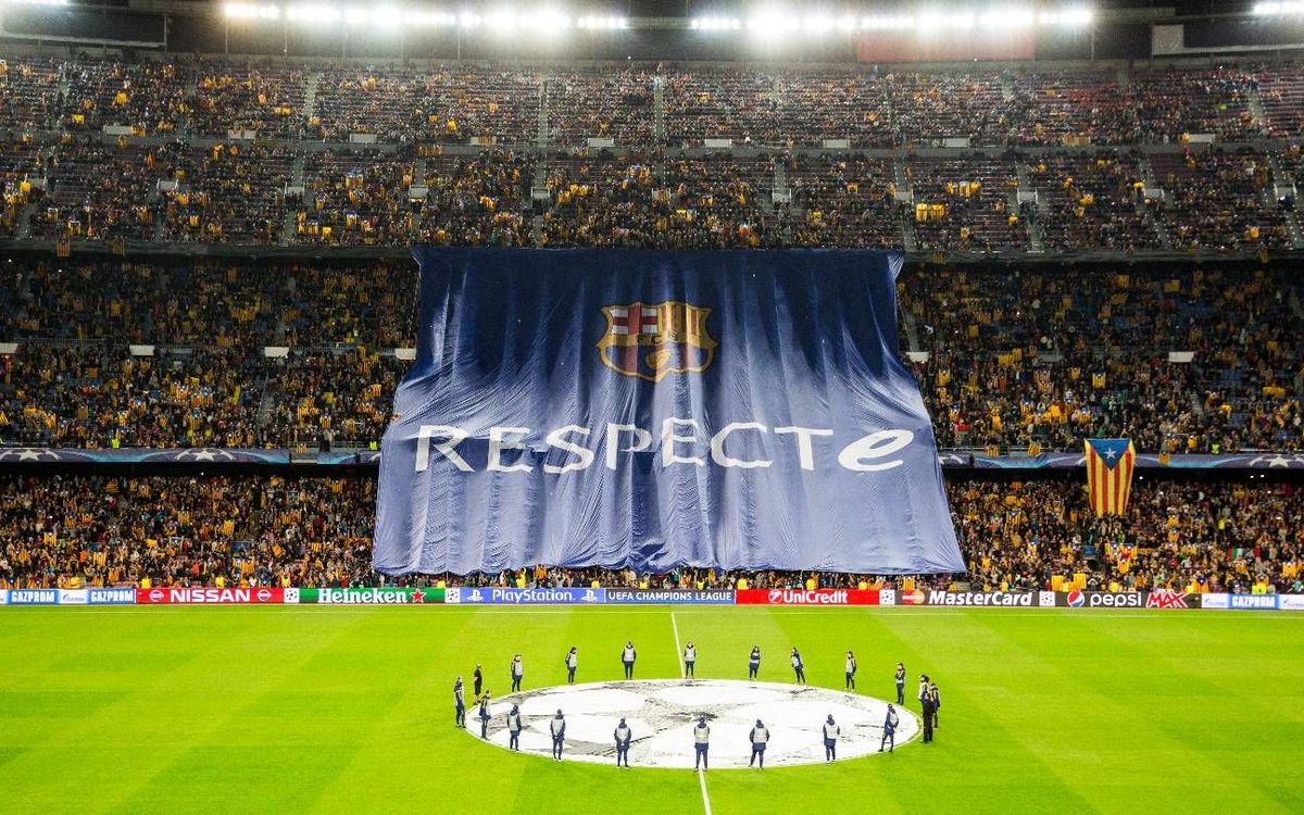 FC Barcelona demands respect