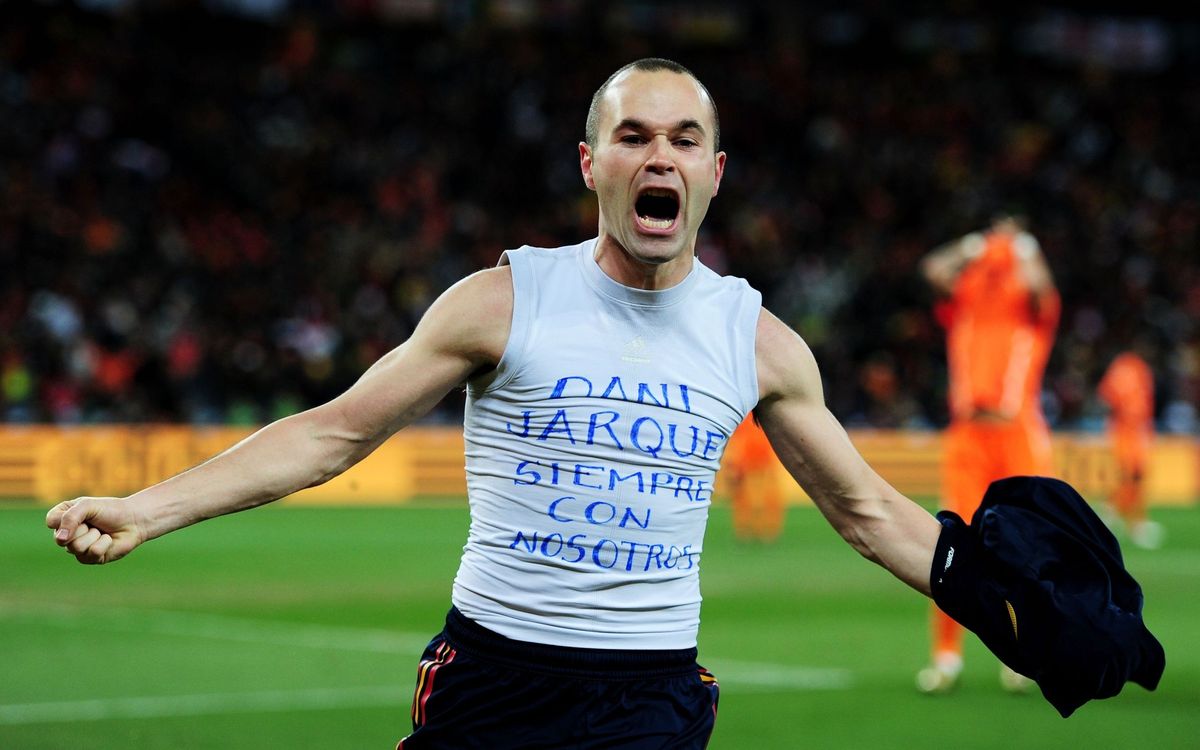 Il y a cinq ans, Andres Iniesta permettait à l'Espagne de remporter le ...