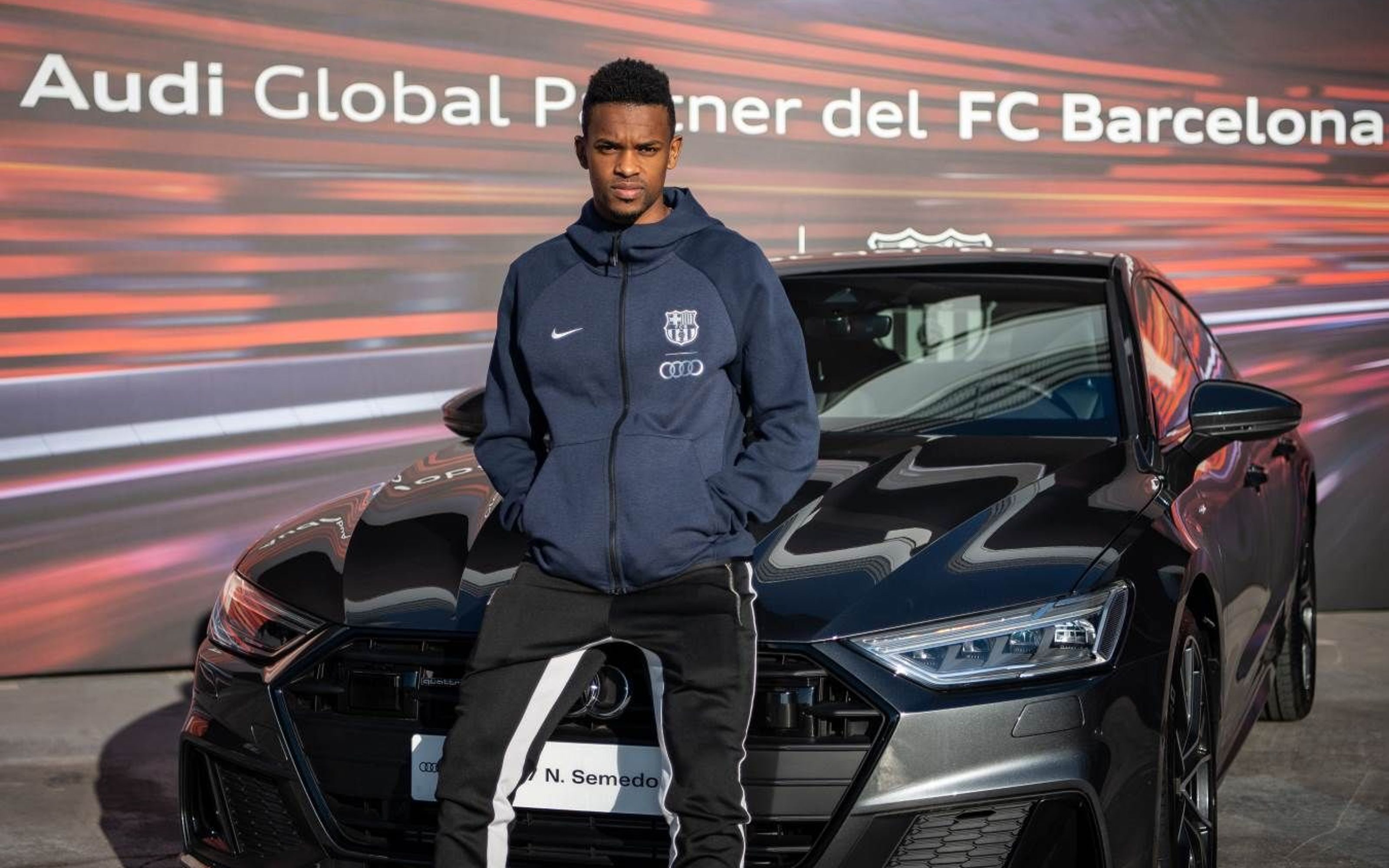 Barça stars receive their Audi cars