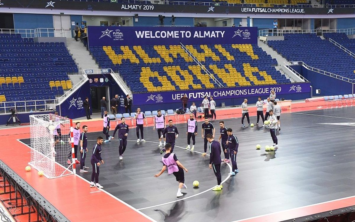 Toma de contacto con el Almaty Arena