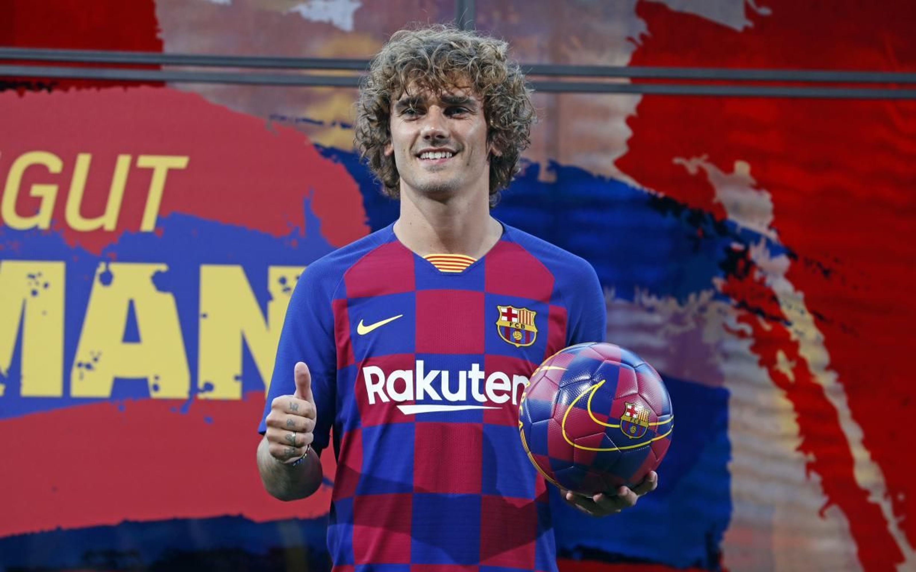 Griezmann's presentation in photos