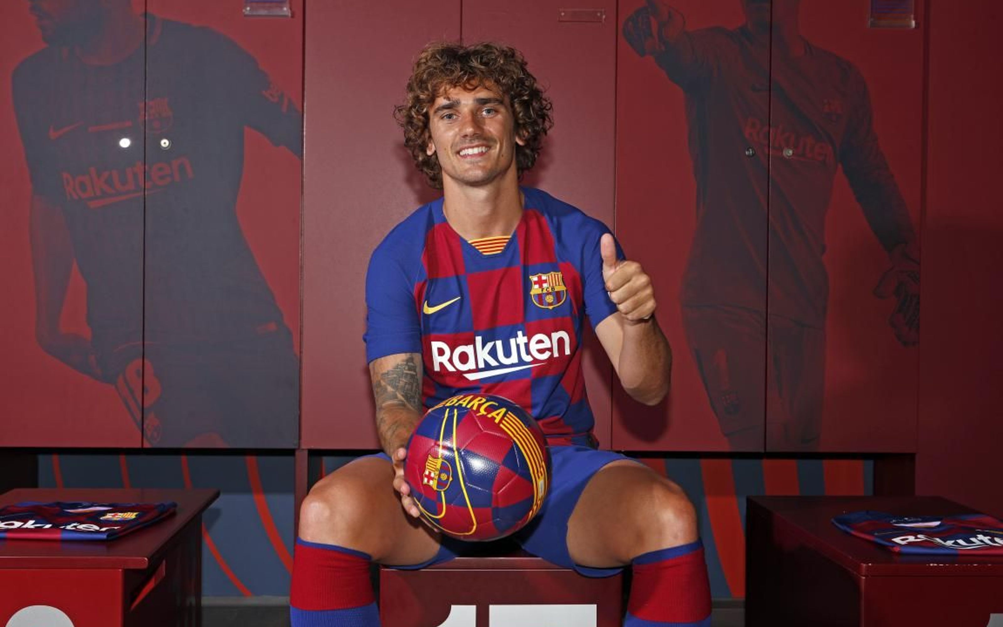 Inside the dressing room with Antoine Griezmann