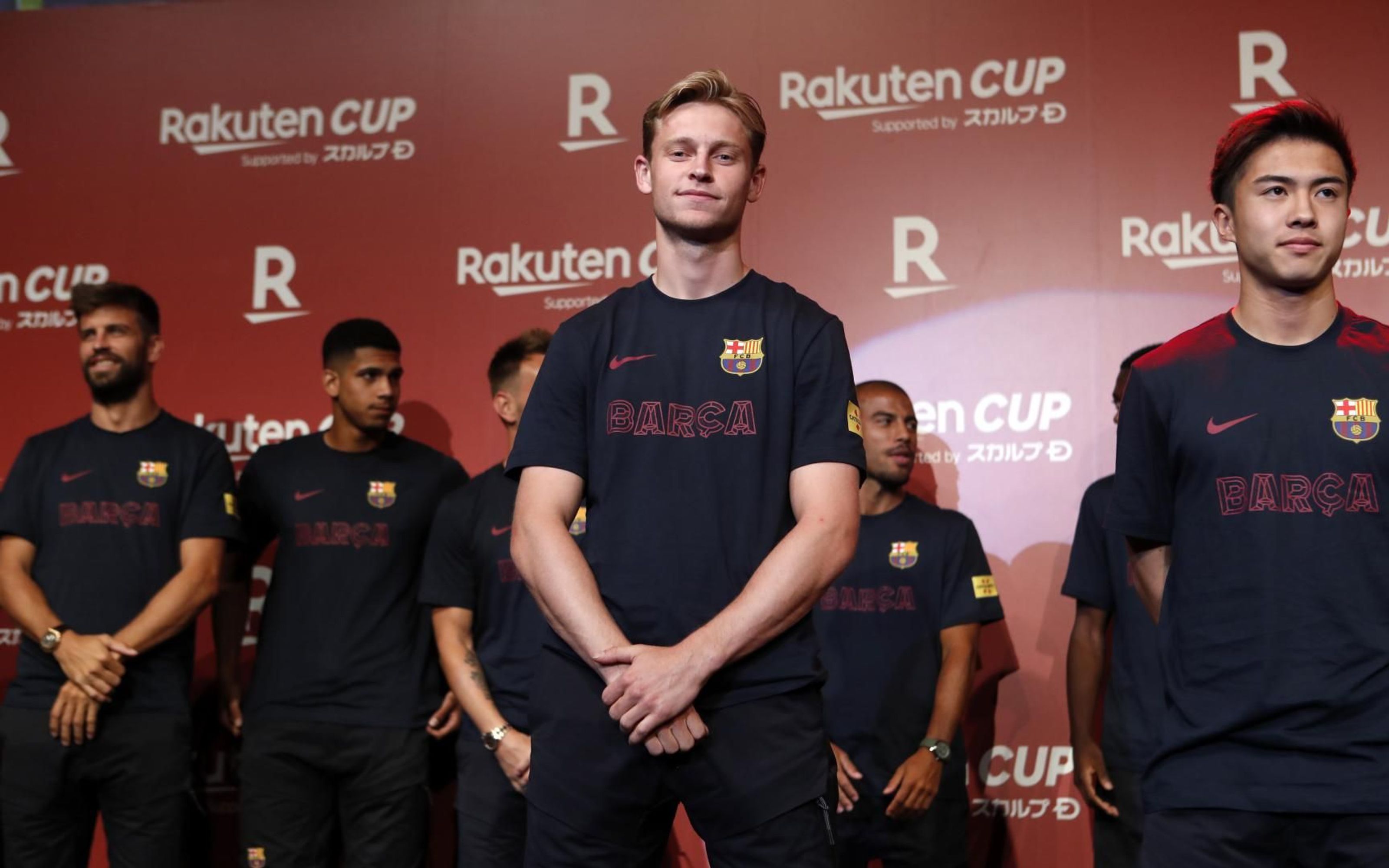 The Rakuten reception for Barça, in pictures