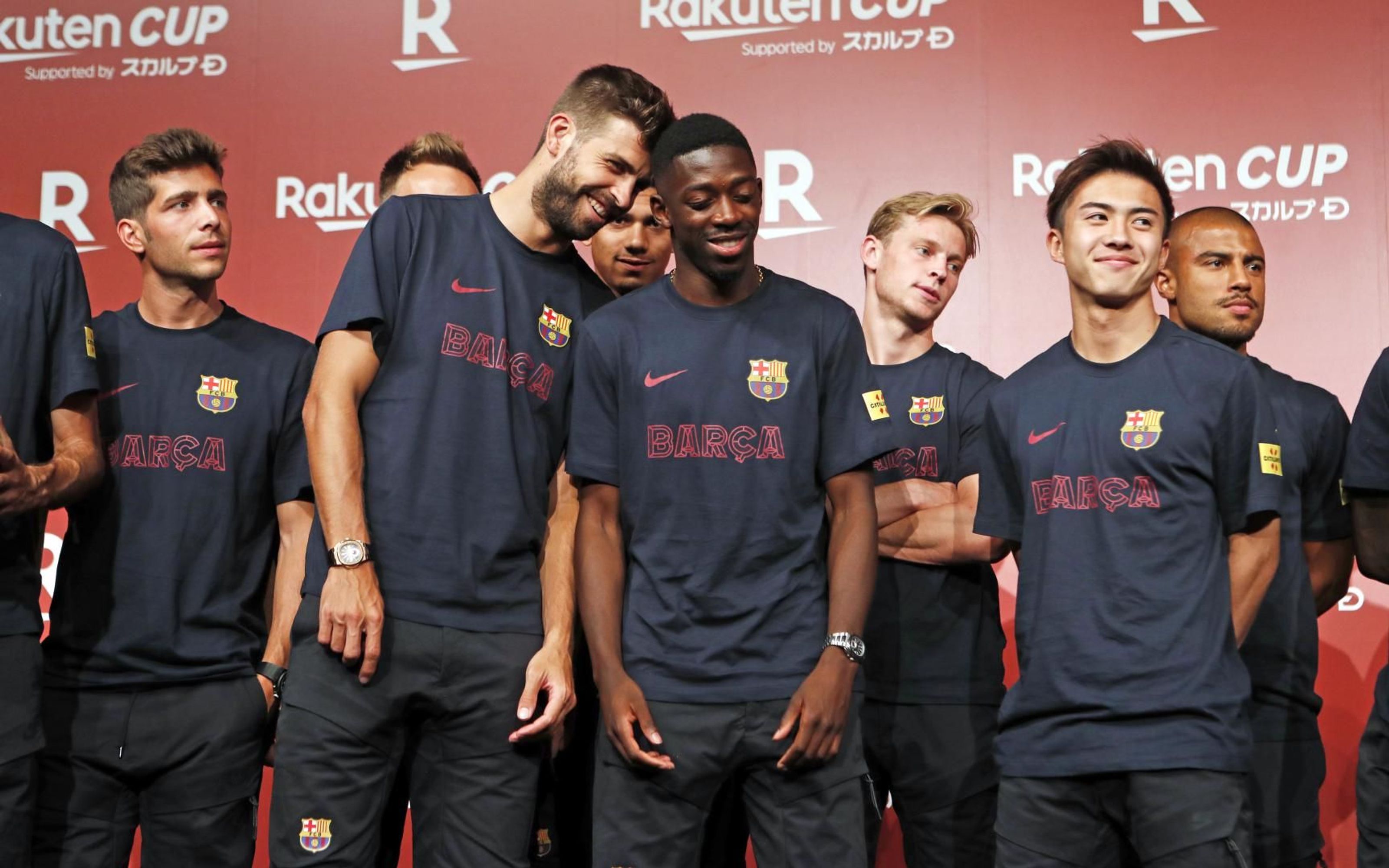 The Rakuten reception for Barça, in pictures