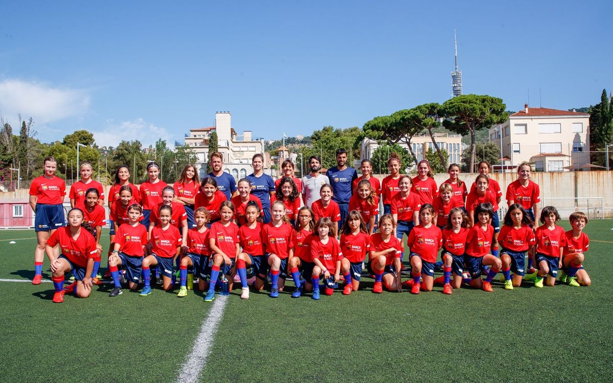 La Agrupación visita el Campus Barça Academy y SPORT de Barcelona