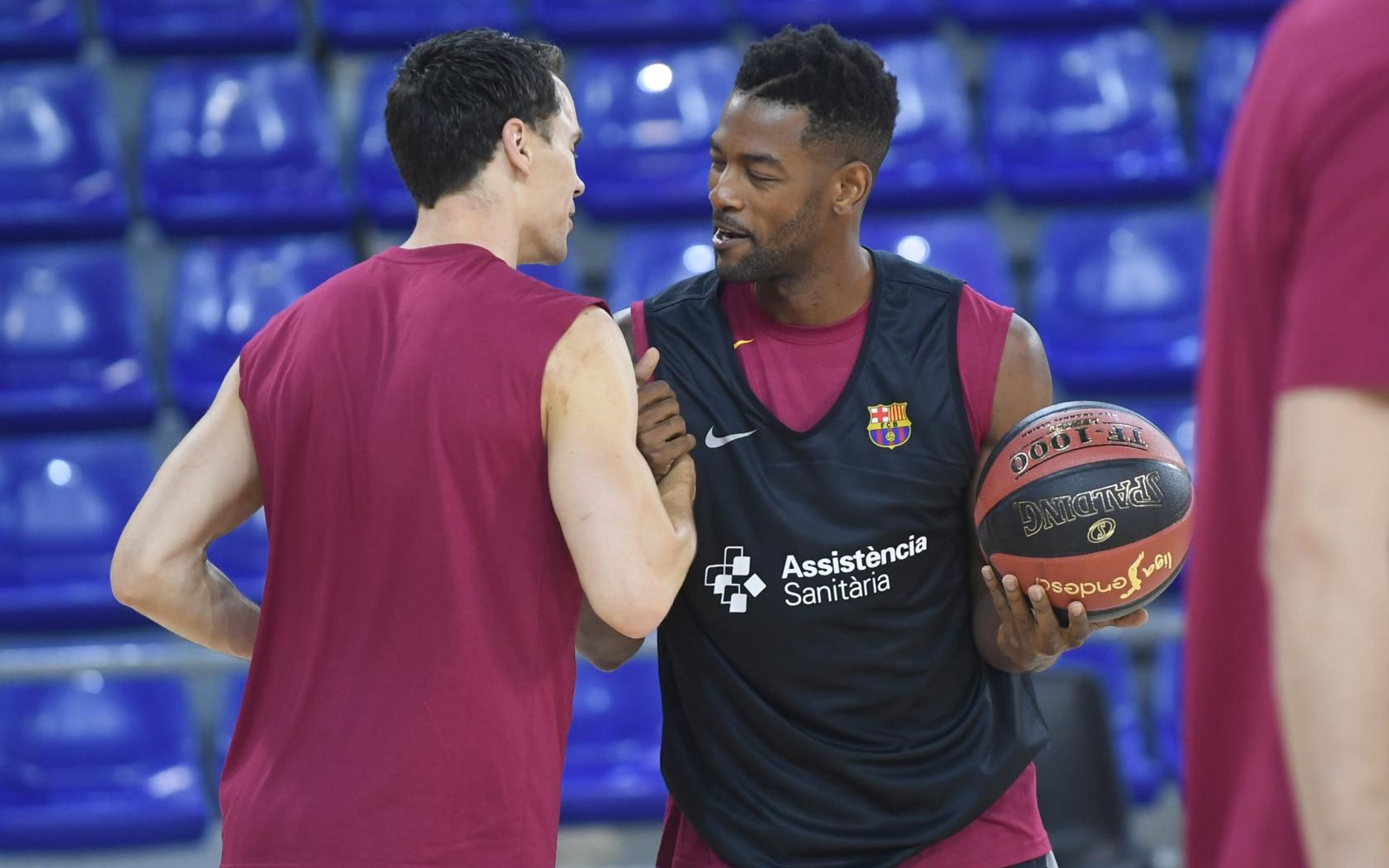 First training session for the Barça basketball team in 2019/20
