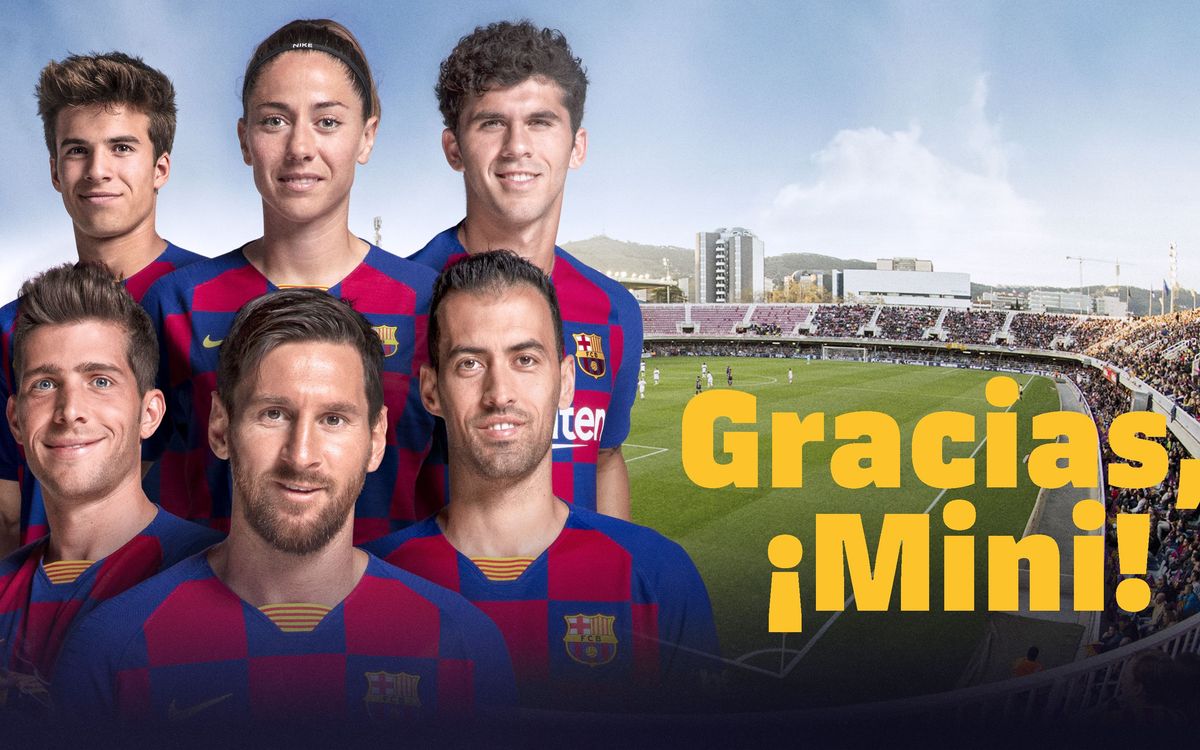 ¡Gracias, mini! - Página Oficial FC Barcelona