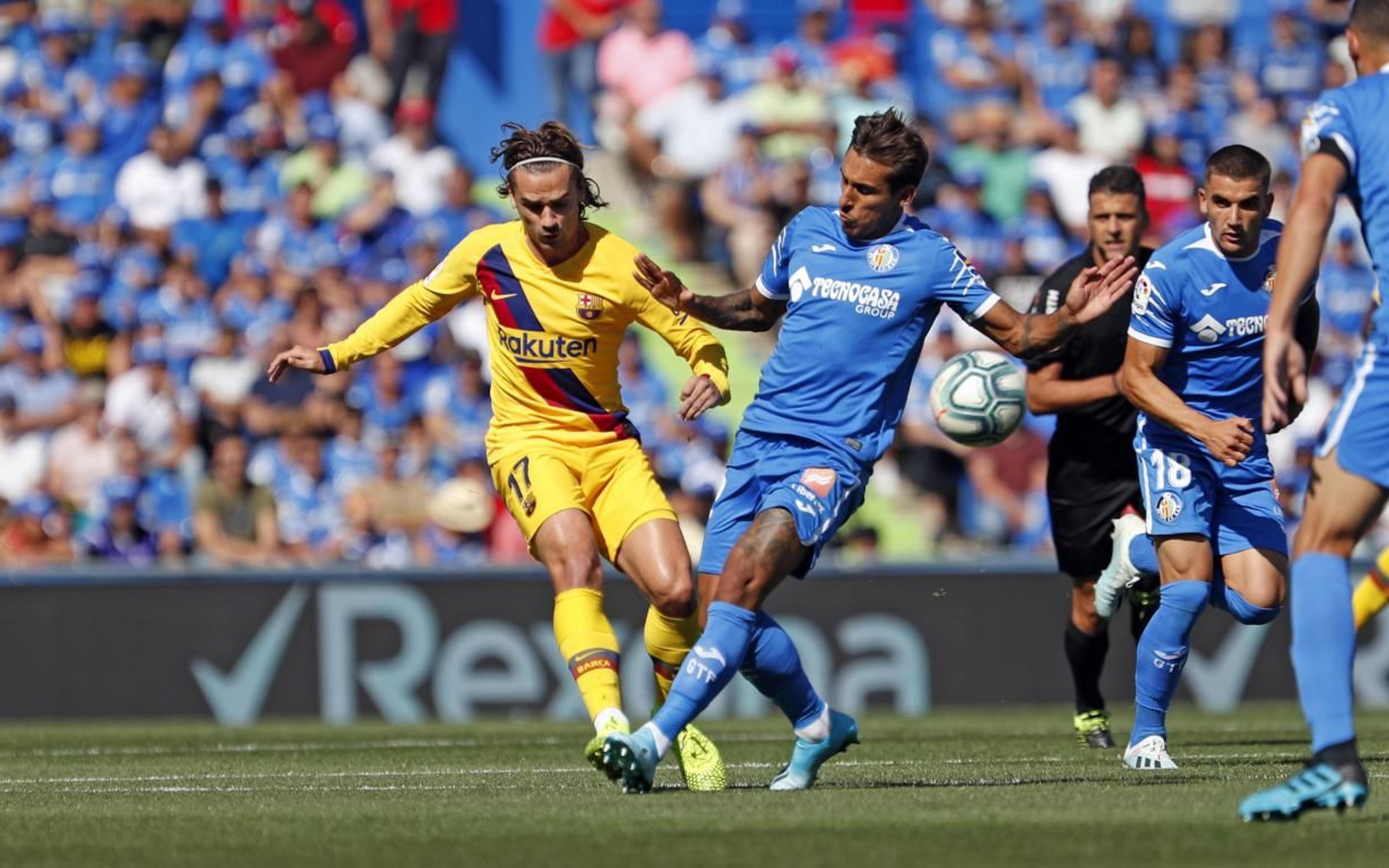 Getafe v Barça in photos
