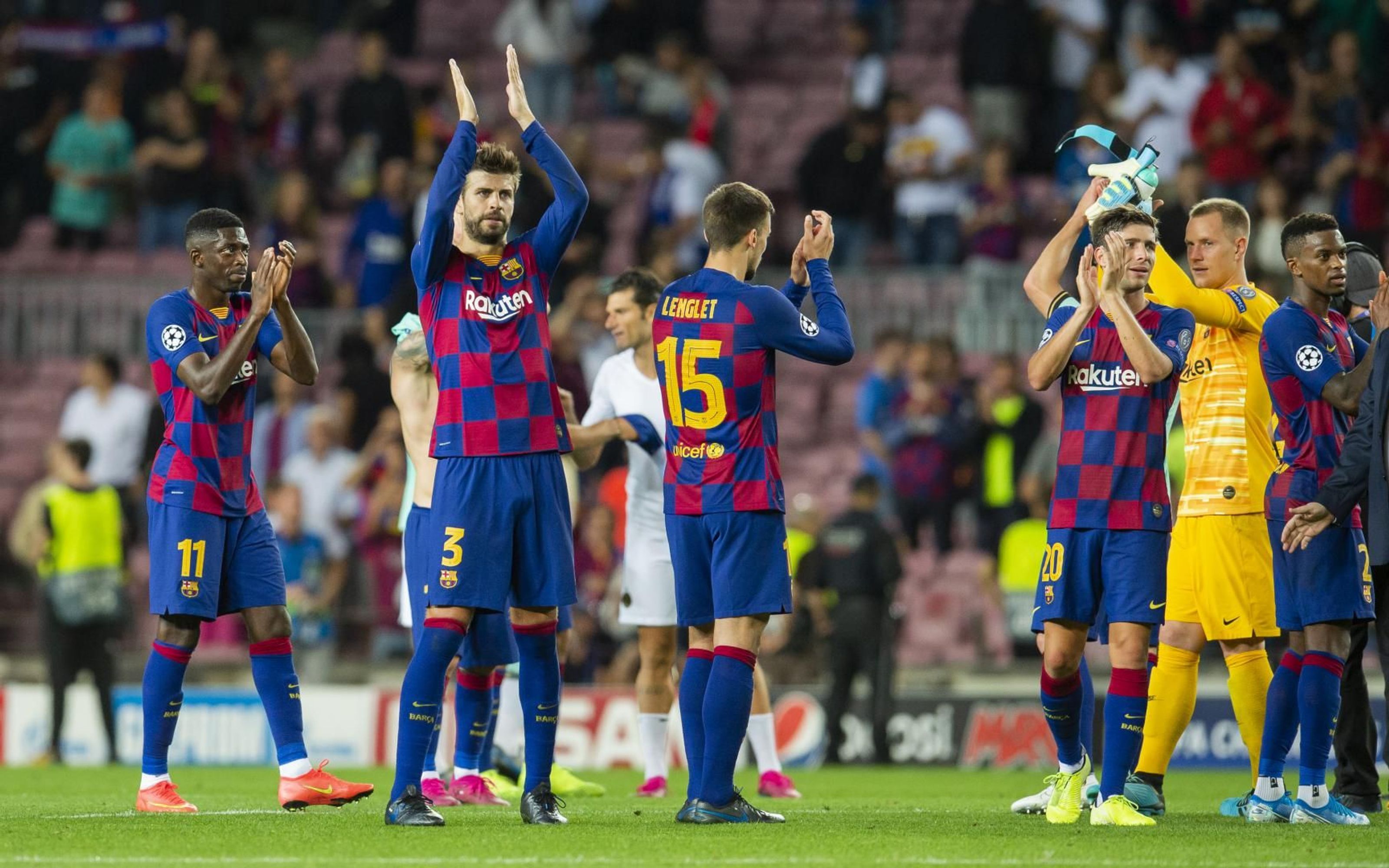 Barça v Inter in photos