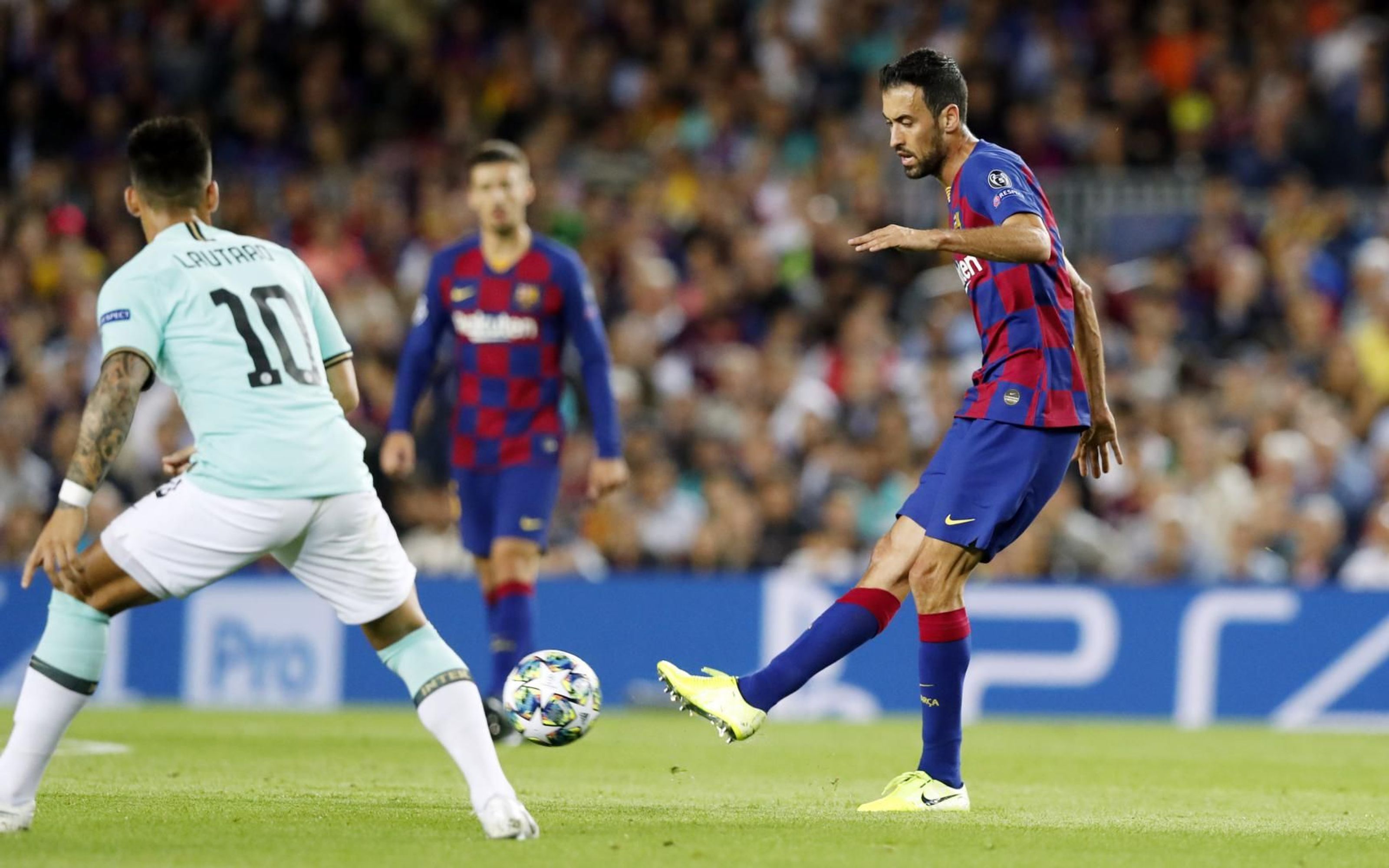 Barça v Inter in photos