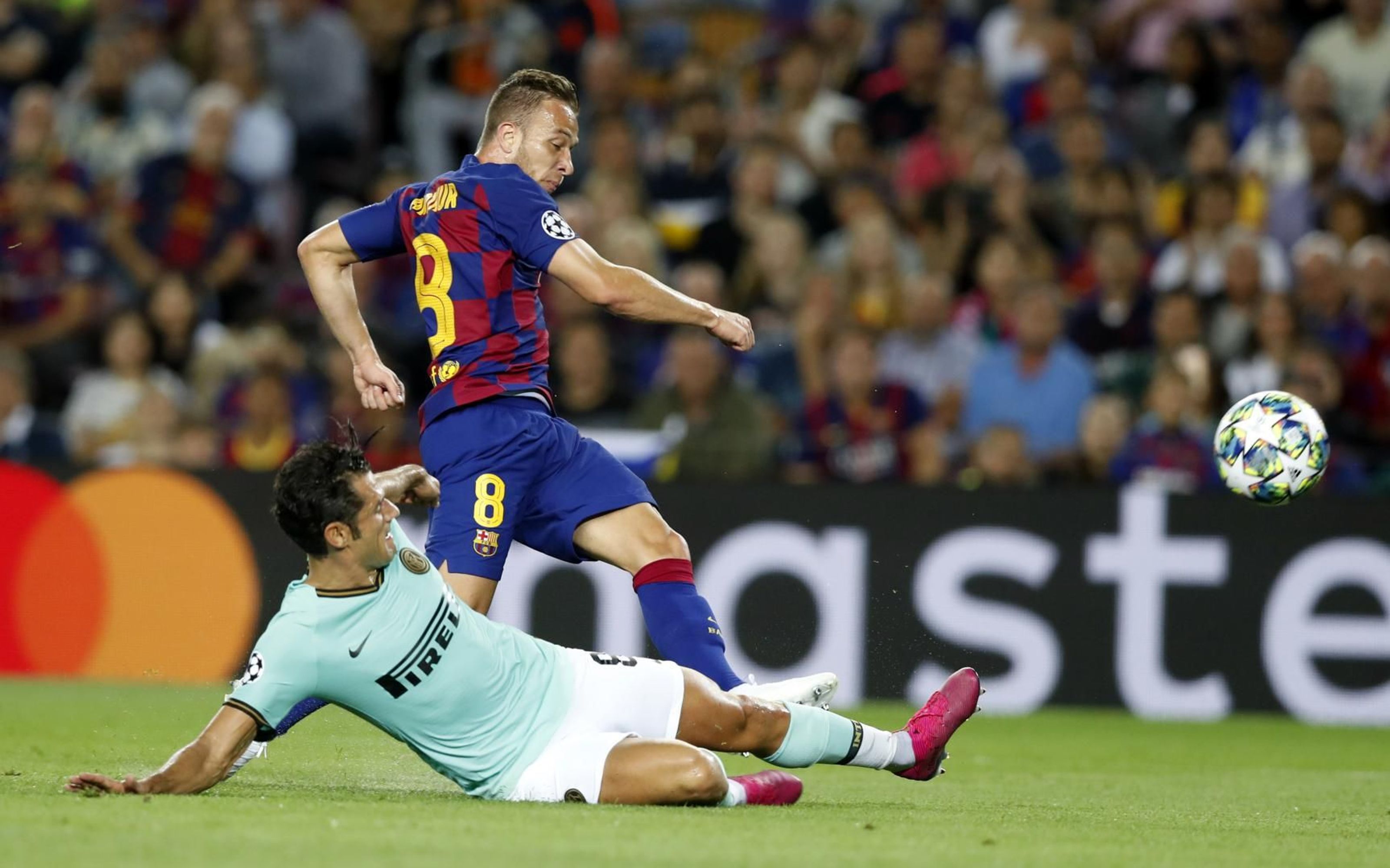Barça v Inter in photos
