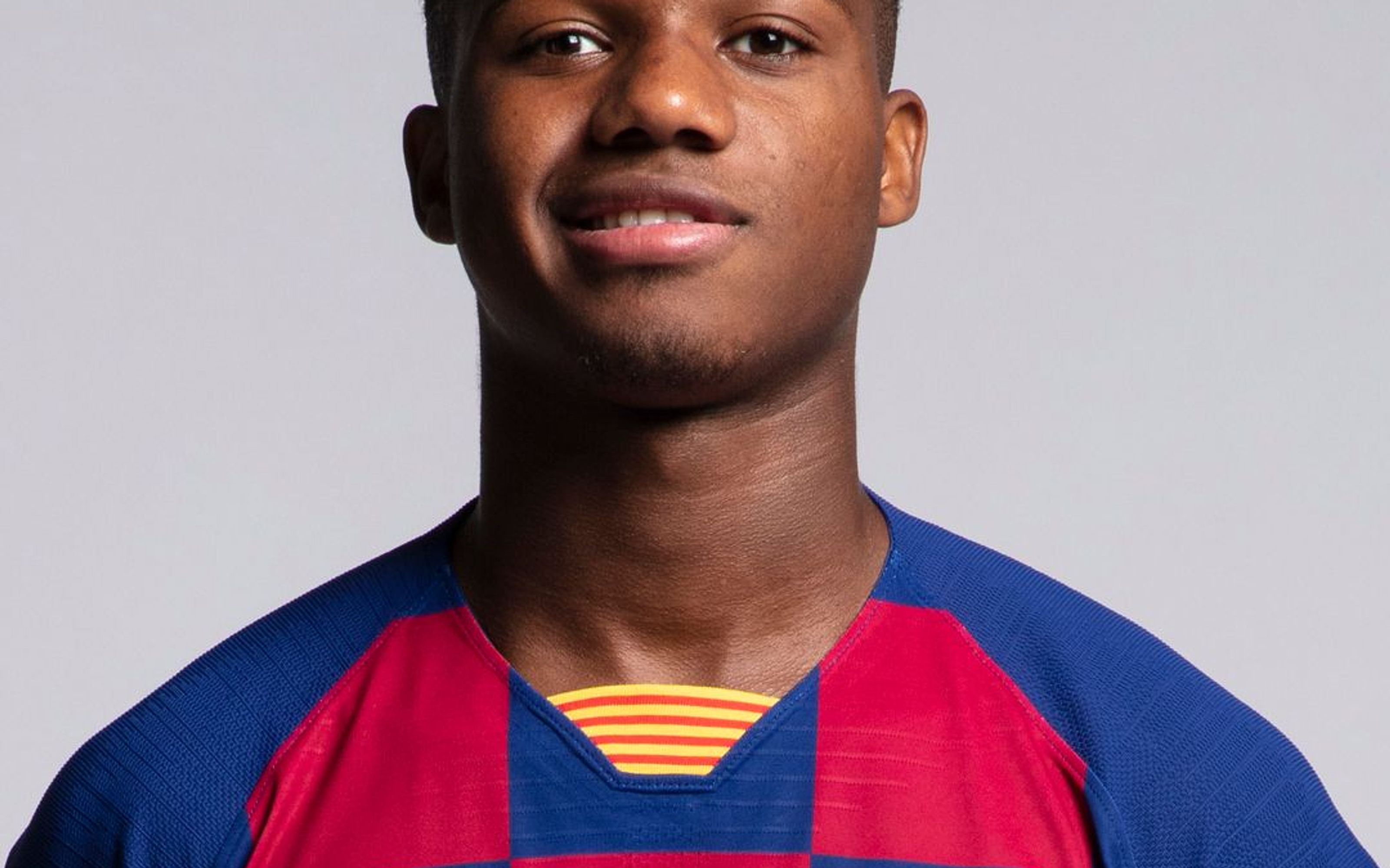 Ansu Fati with the first team, in pictures